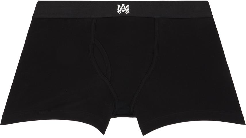 Amiri Ma Logo Boxer Briefs in Black for Men | Lyst
