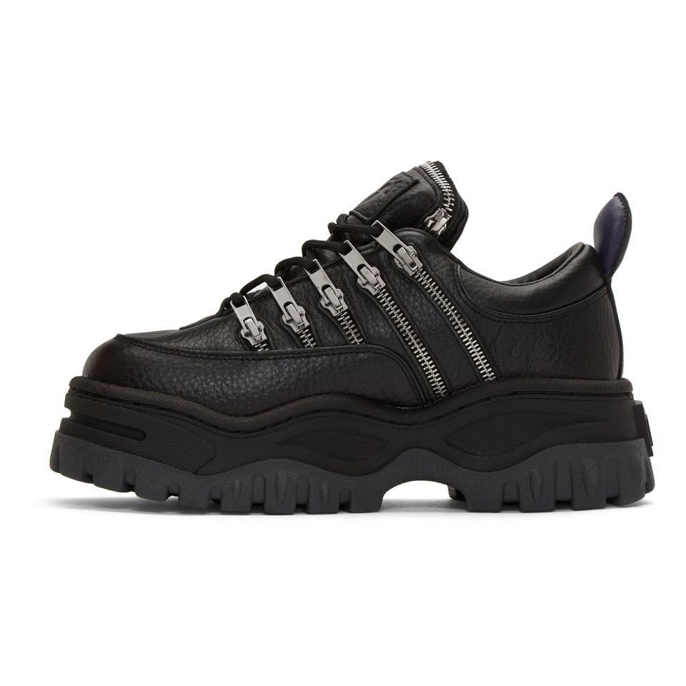 Eytys Leather Black Angel Stash Sneakers for Men | Lyst