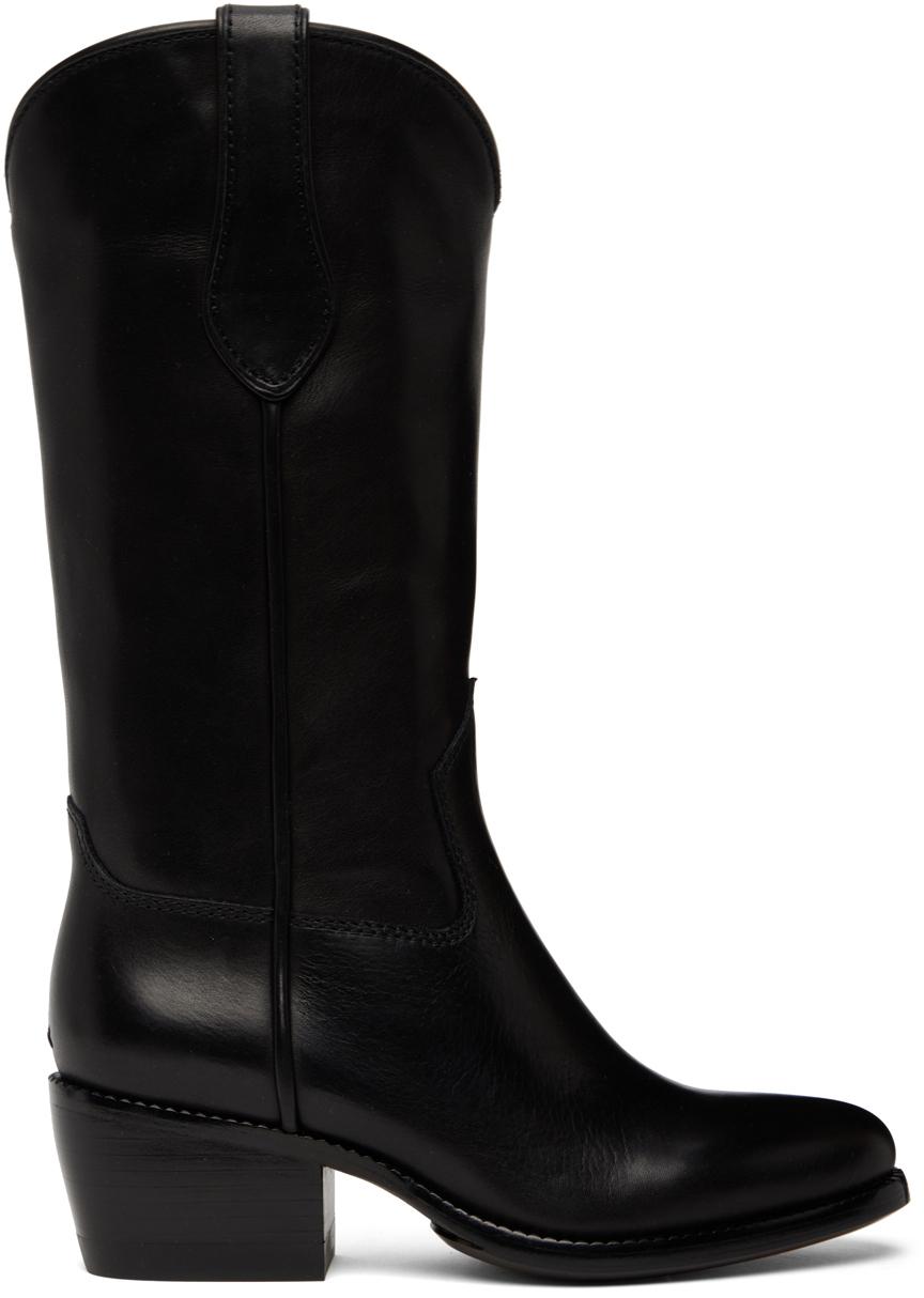 Rag & Bone Rb Cowboy Boots in Black | Lyst