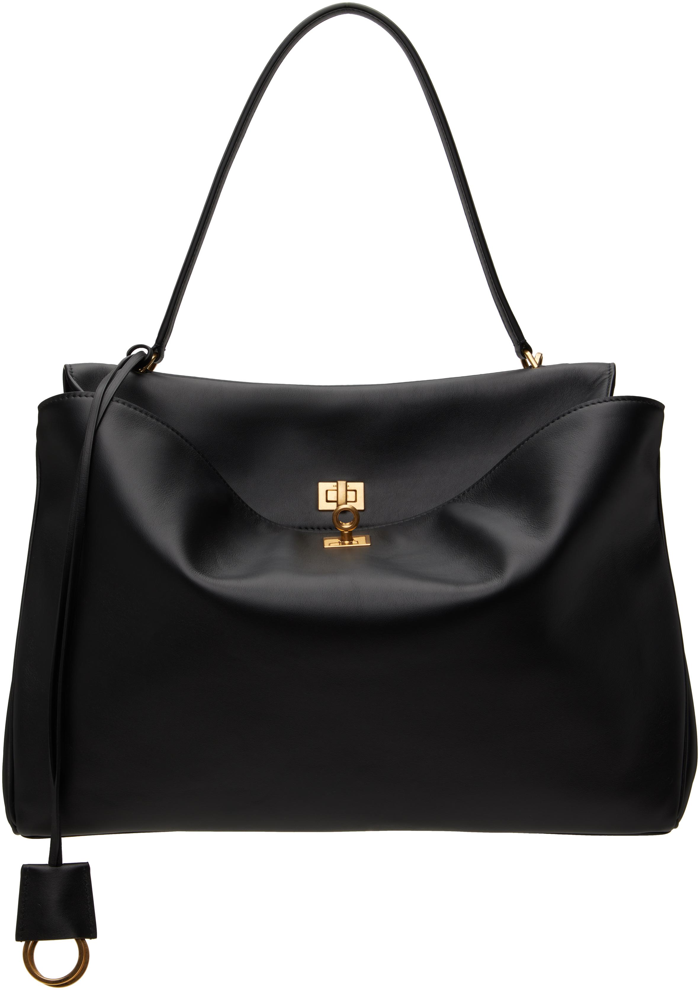 Balenciaga Rodeo Large Bag in Black | Lyst UK