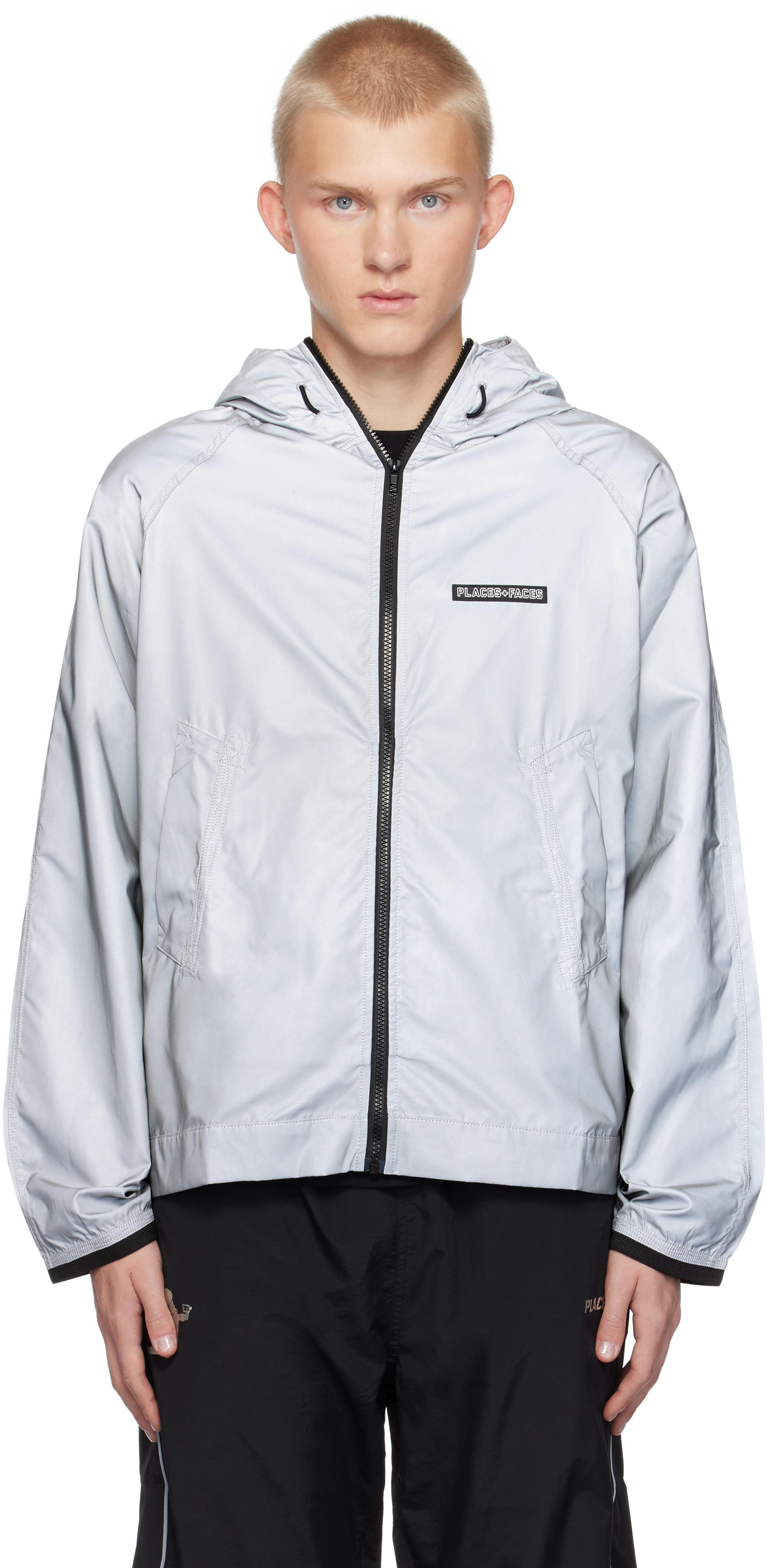 Reflective Wind Breaker 360° Reflective Hooded Sports Jacket