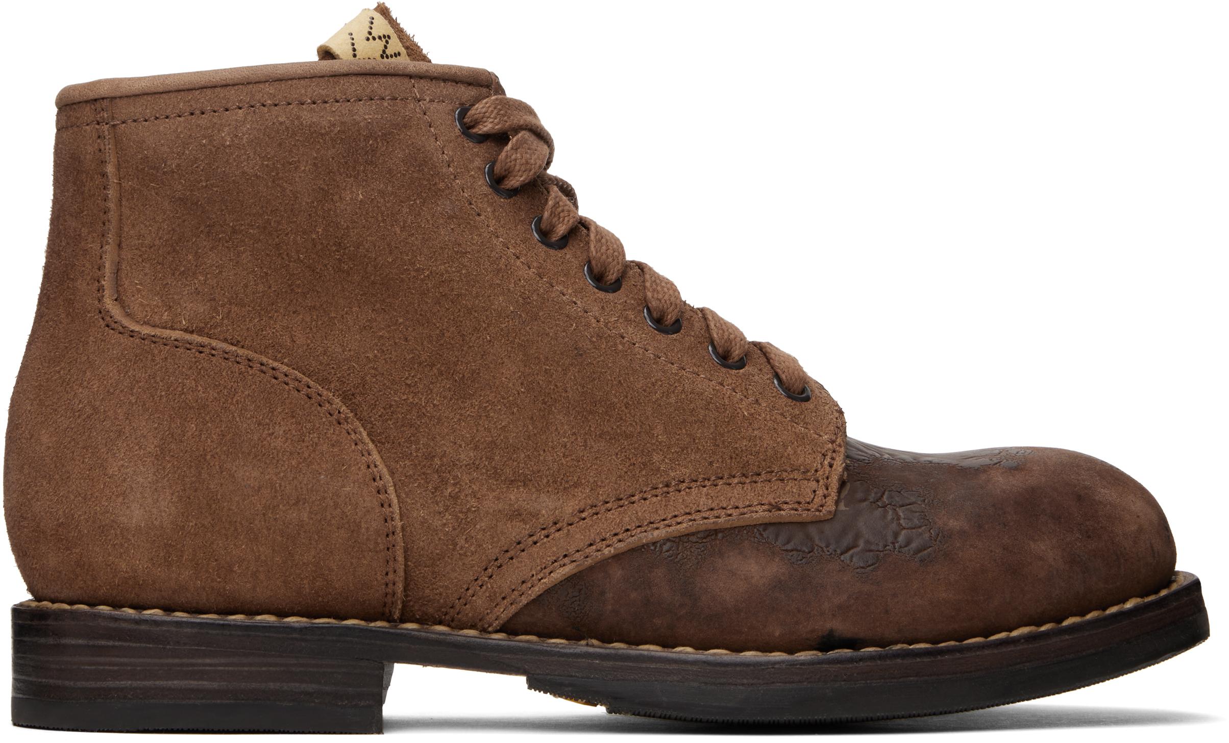 Visvim Brigadier Boots in Brown for Men | Lyst