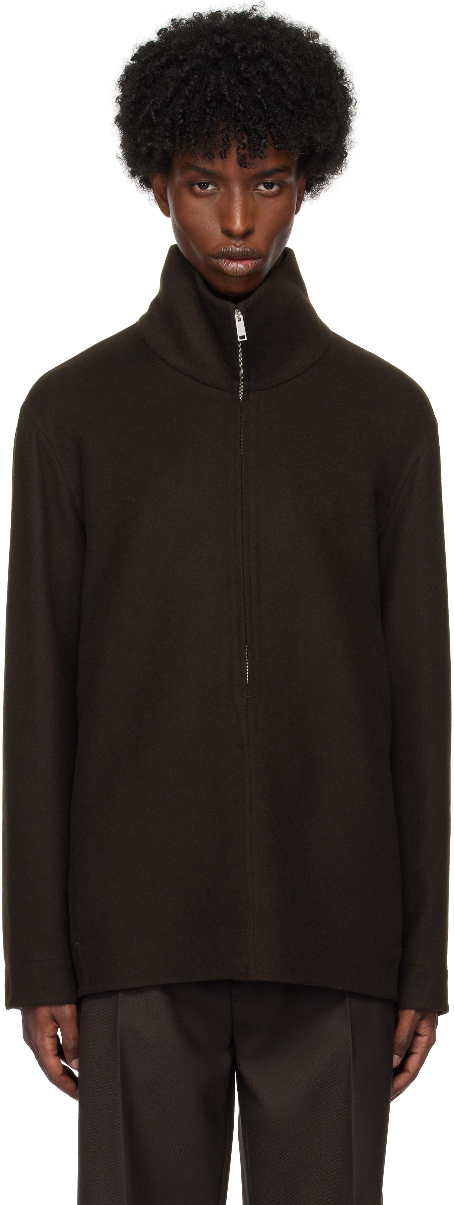 ZEGNA Trofeo Cashmere Overshirt Jacket in Black for Men | Lyst