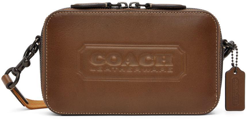 COACH Charter Slim Crossbody Bag in Black for Men | Lyst