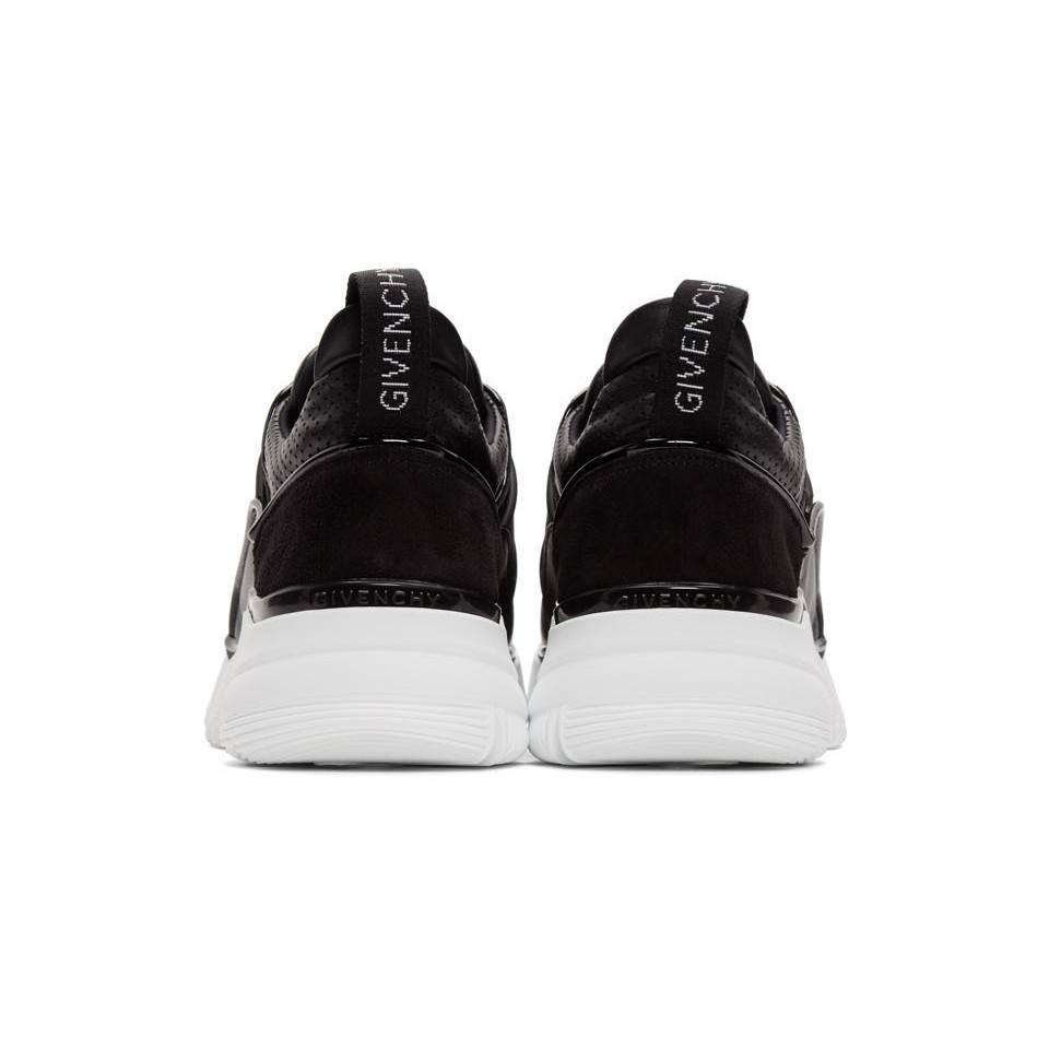 Givenchy Men's Shoes Leather Trainers Sneakers Jaw in Black Givenchy Men's Shoes Leather Trainers Sneakers Jaw in Black