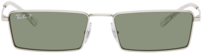 Ray-Ban Emy Bio-Based Sunglasses in Black for Men | Lyst