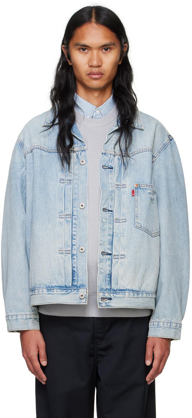 Levi's Faded Denim Trucker Jacket in Blue for Men | Lyst Canada Levi's Faded Denim Trucker Jacket in Blue for Men | Lyst Canada