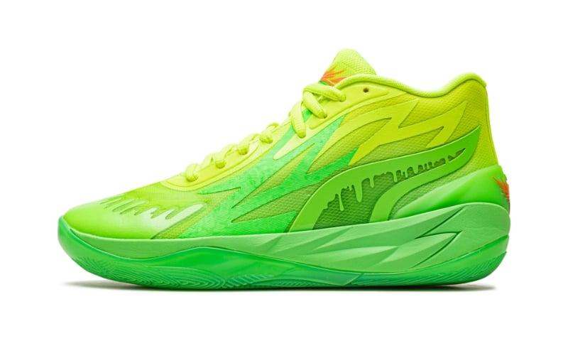 PUMA Lamelo Ball Mb.02 "nickelodeon Slime" Shoes in Green for Men | Lyst UK