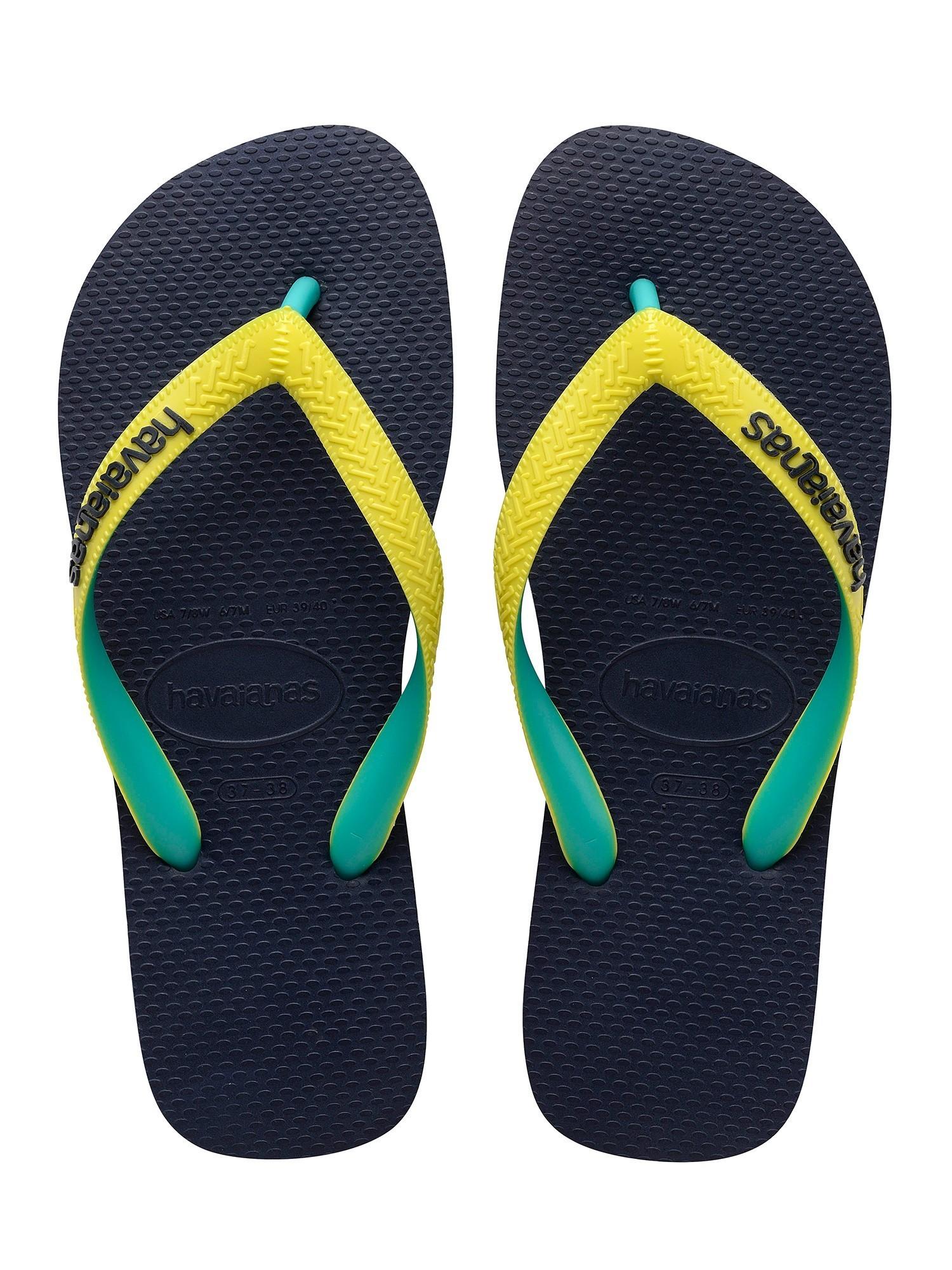 Havaianas Top Mix Flip Flops In Navy Blue For Men Lyst