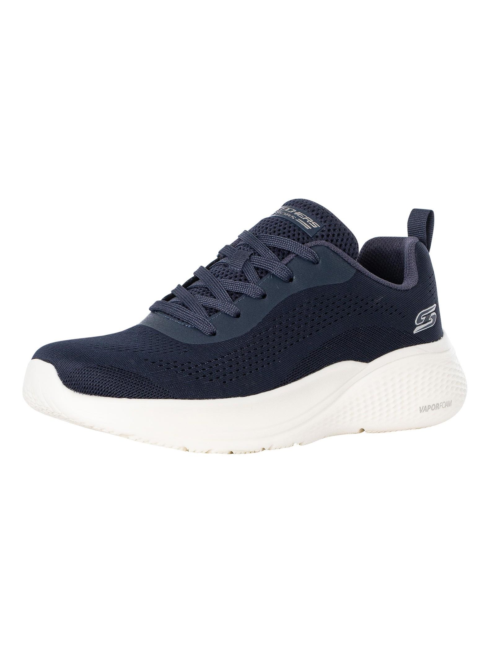 Skechers Bobs Infinity Vapor Exact Trainers in Blue for Men | Lyst
