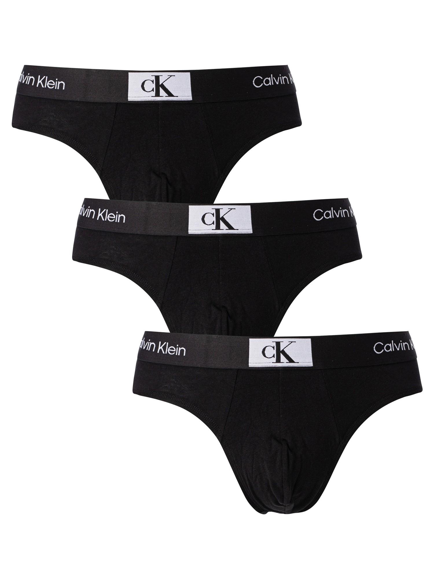Calvin Klein 3 Pack Briefs - Ck96 in Black for Men | Lyst Canada