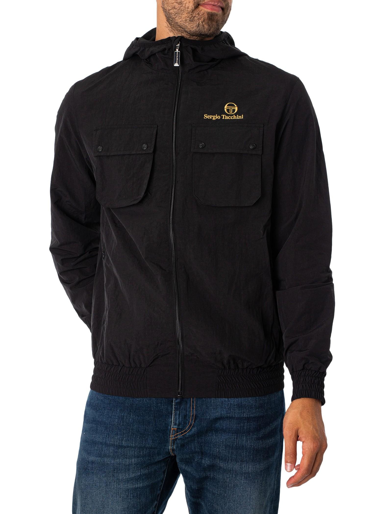 Sergio Tacchini Demonte Track Jacket in Black for Men | Lyst UK