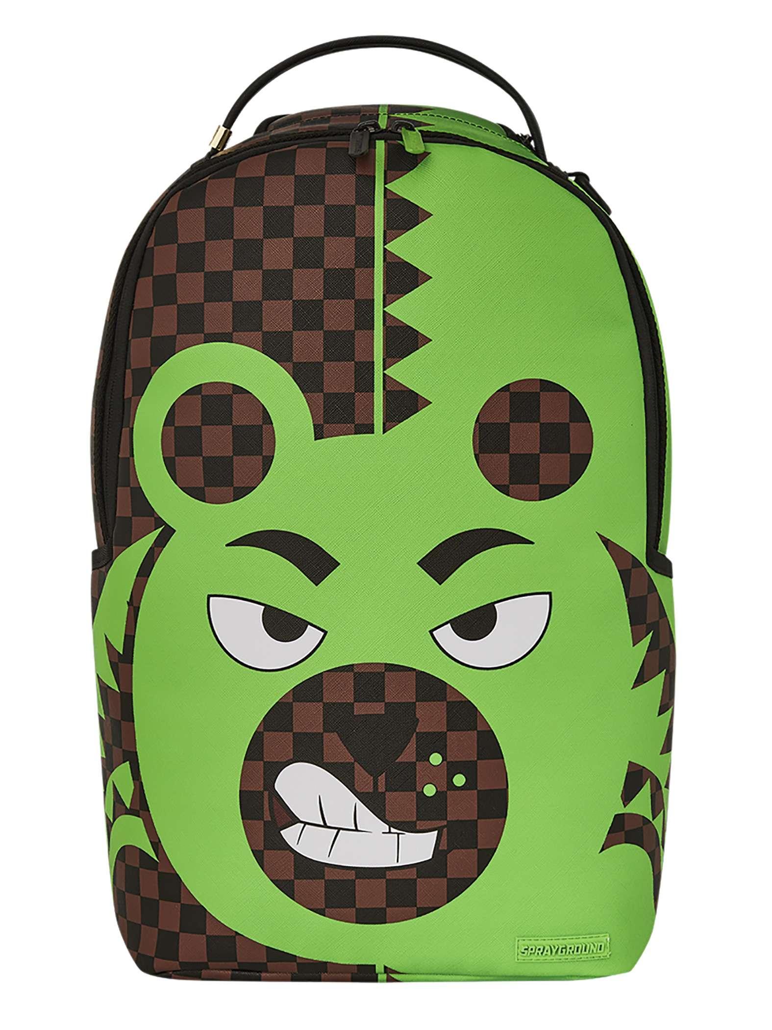 Sprayground 20l Money Bear Backpack in Green for Men | Lyst