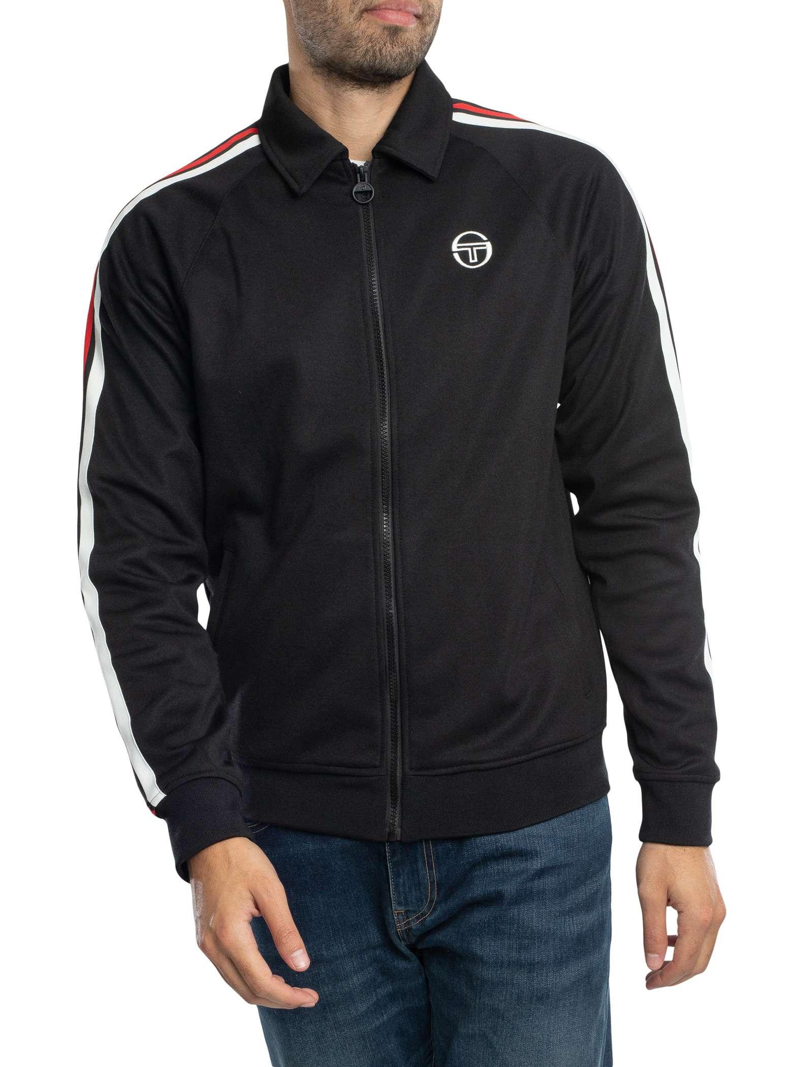 Sergio Tacchini Renshaw Tape Track Jacket in Blue for Men | Lyst