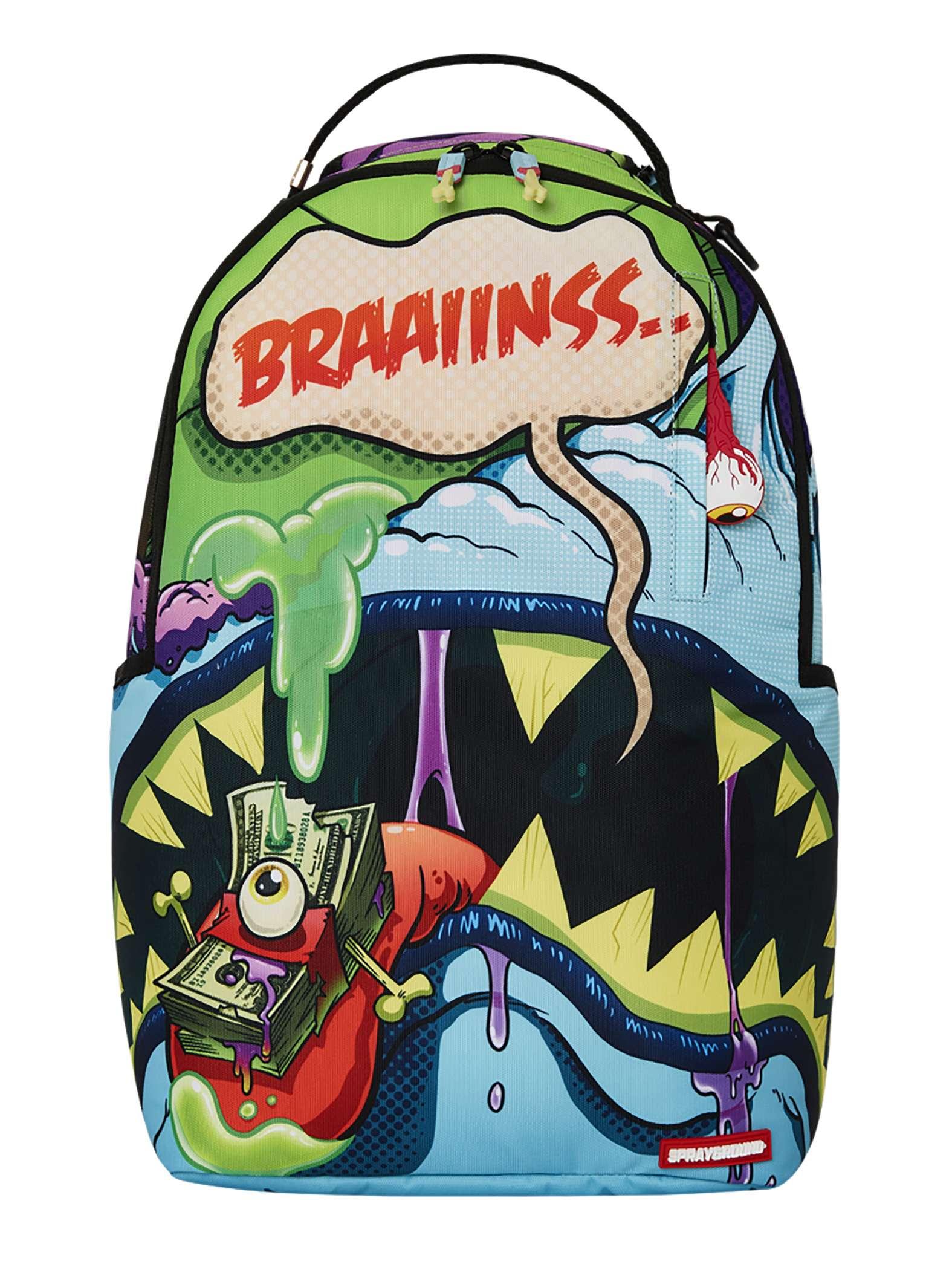 Sprayground 20l Zombie Shark Backpack in Green for Men | Lyst
