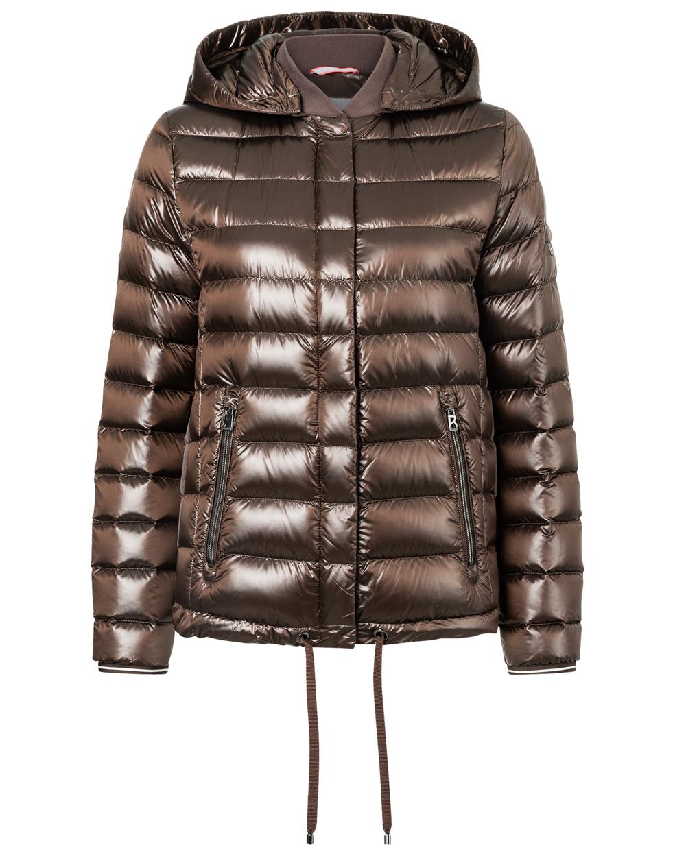 Bogner Synthetic Chocolate Tini Puffer Jacket in Brown - Lyst