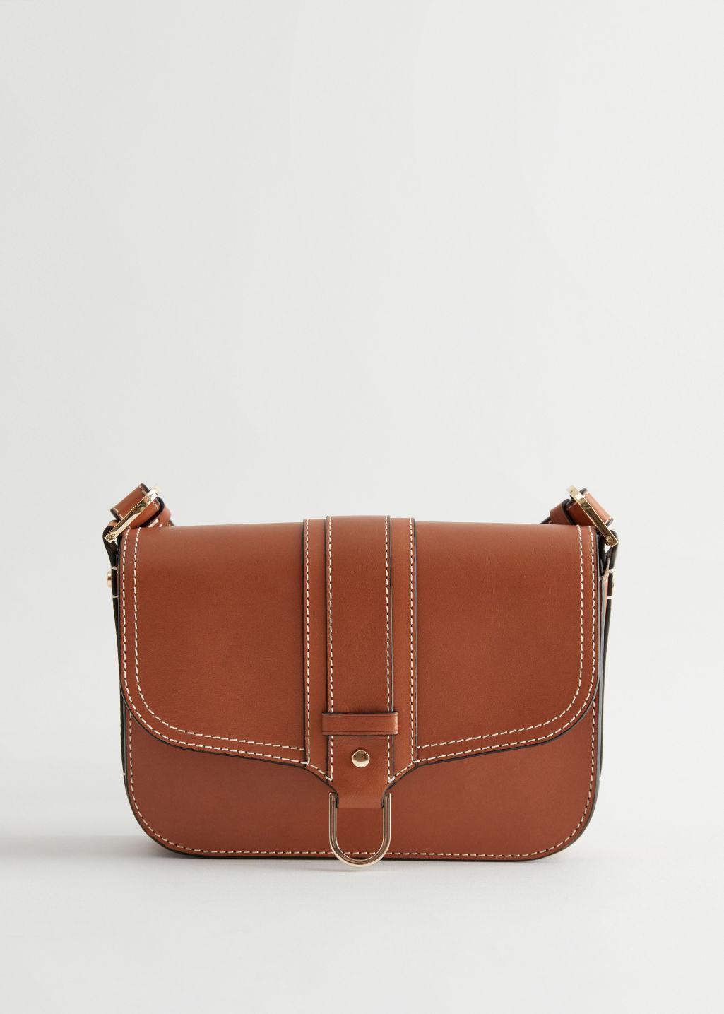 Brown Soft Leather Crossbody Bag at Benjamin Macbain blog