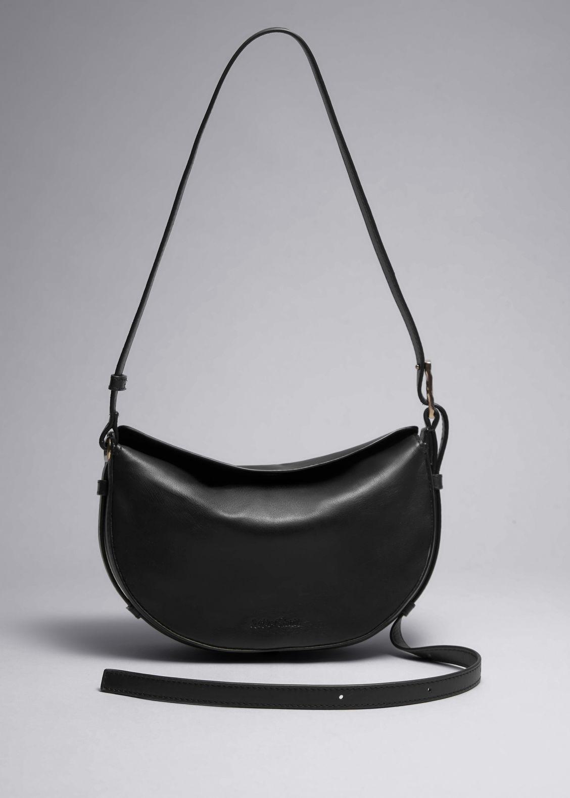 & Other Stories Small Leather Shoulder Bag in Black | Lyst