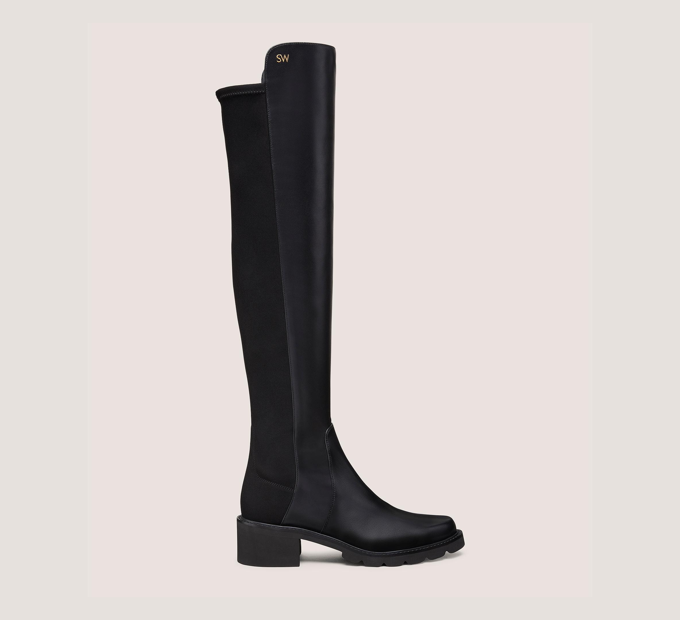 Stuart Weitzman Alina City Boot The Sw Outlet in Black | Lyst