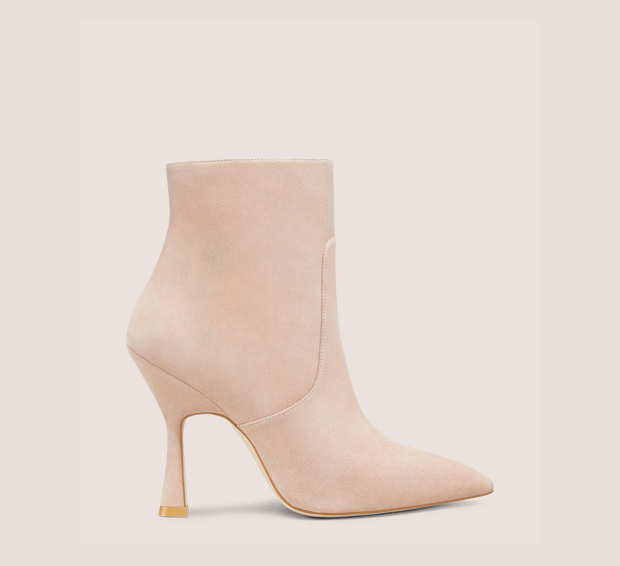 Stuart Weitzman Parton 100 Bootie The Sw Outlet in Natural | Lyst