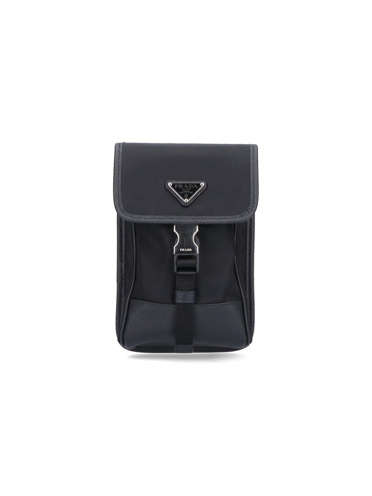 Prada Logo Smartphone Case in Black for Men | Lyst