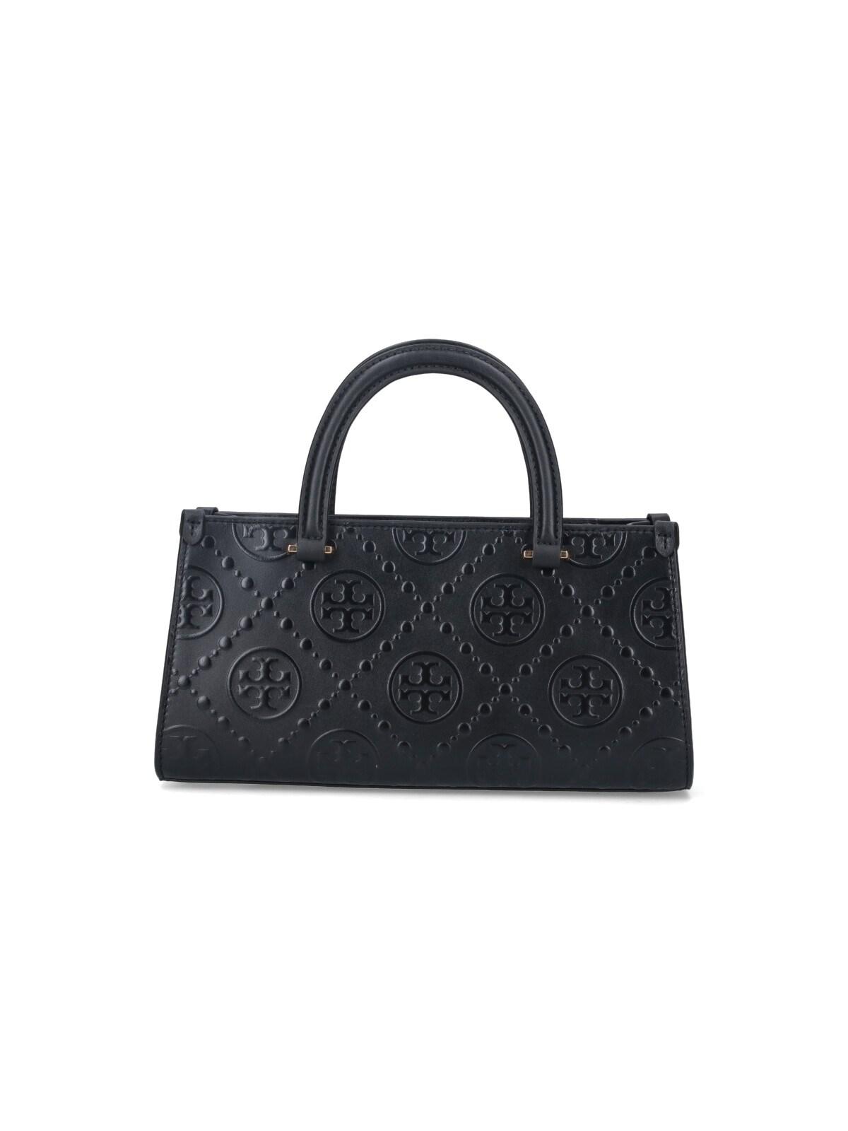 Tory Burch 't Monogram' Rectangular Tote Bag in Blue | Lyst