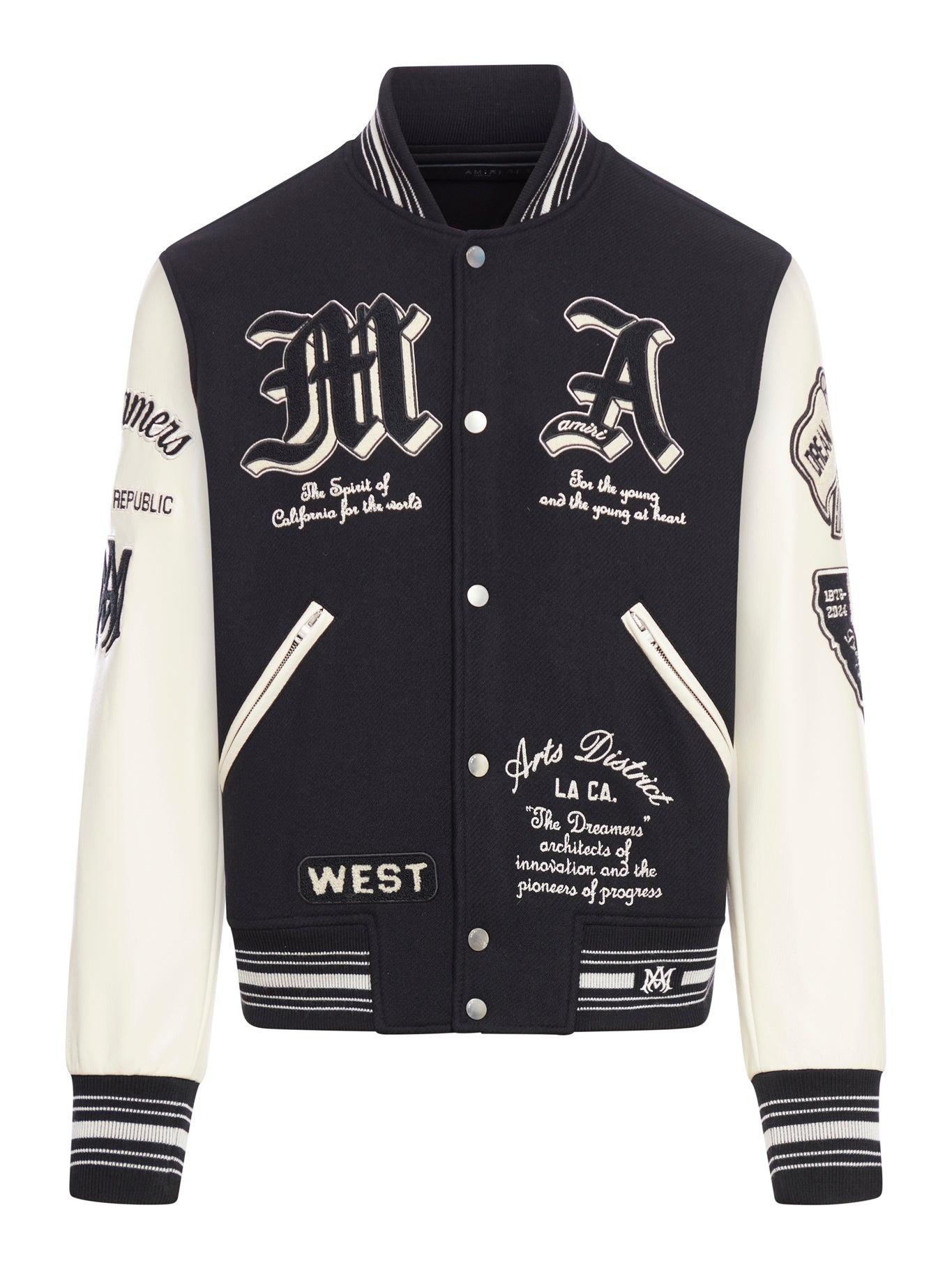 Amiri Dream Team Varsity Jacket in Blue for Men | Lyst