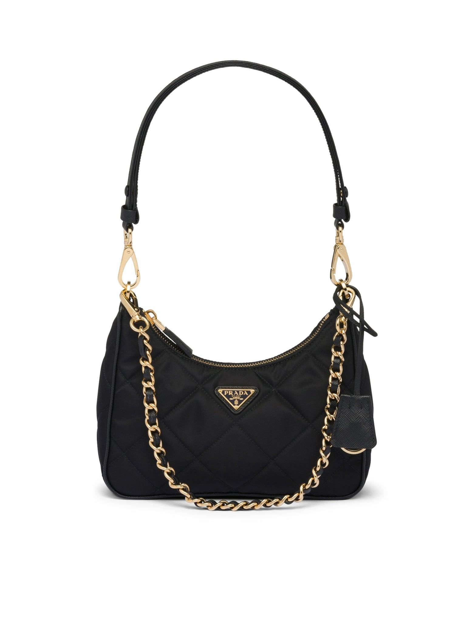 Prada Re-Edition 1995 Chain Mini Bag in Black | Lyst