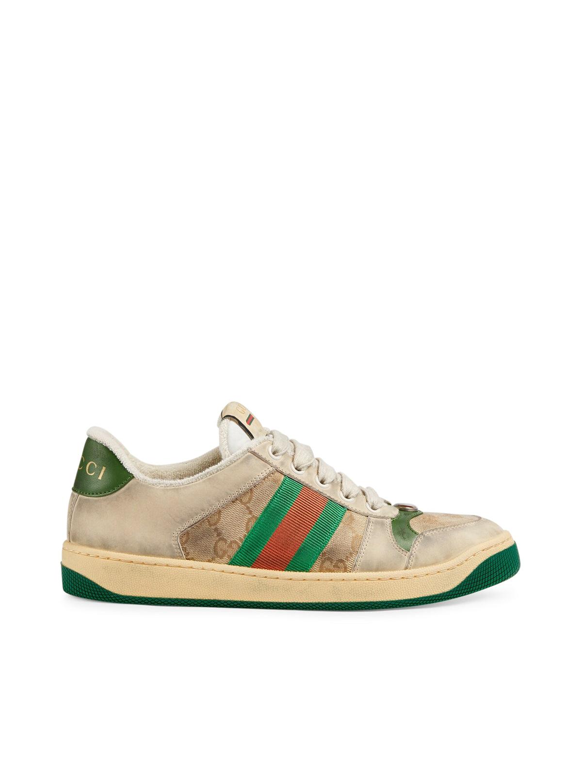 Gucci Screener Sneaker in Green | Lyst