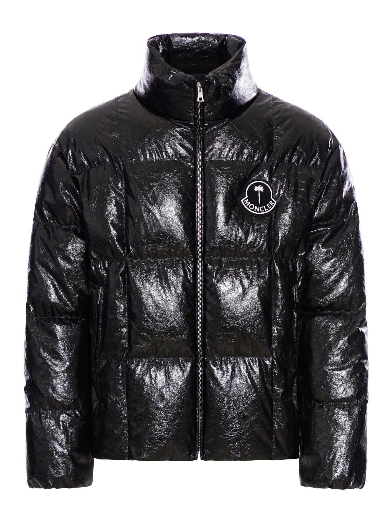 Moncler Genius Simoom Shiny Quilted Bomber in Black for Men | Lyst UK
