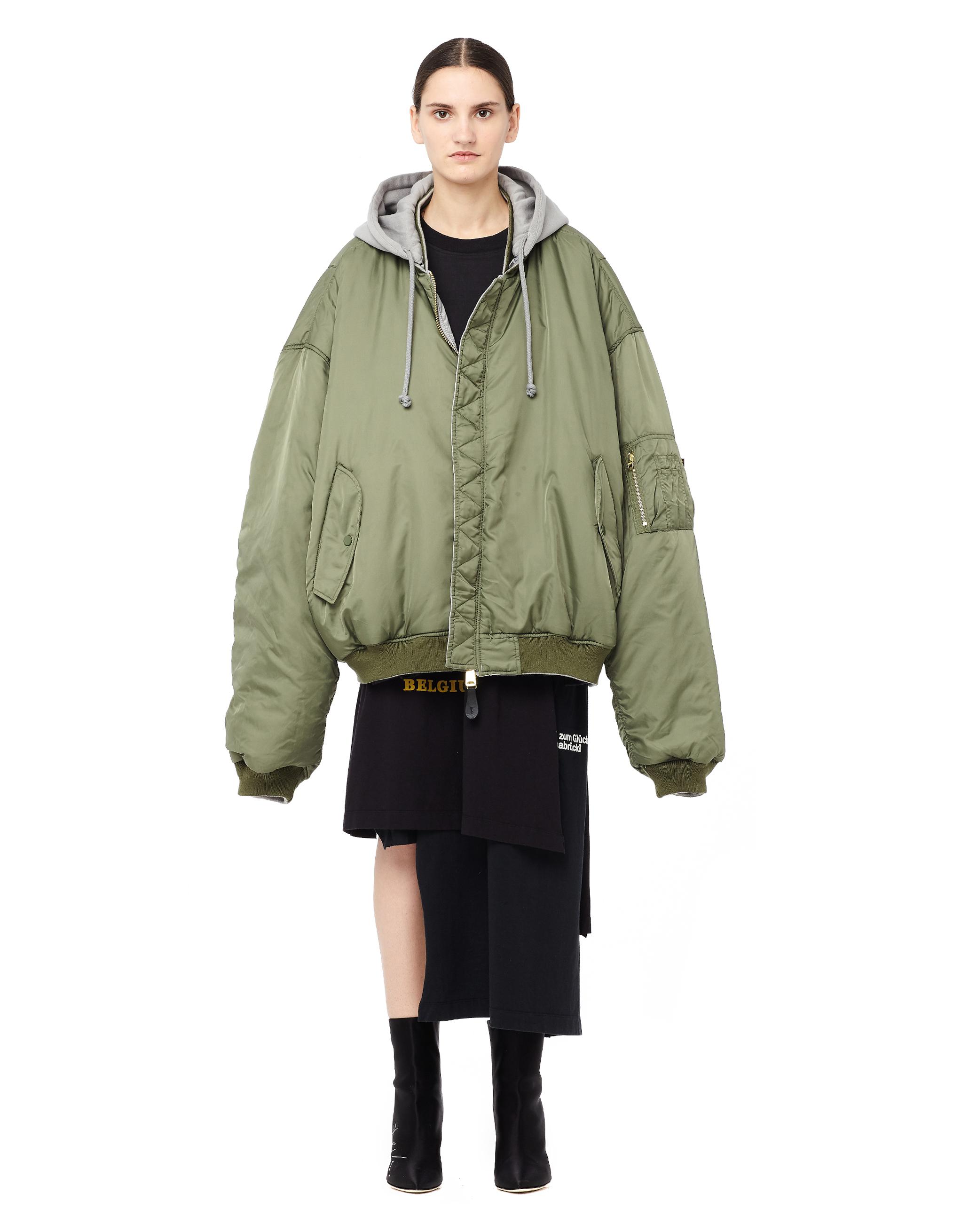 Vetements Alpha Industries Reversible Bomber in Gray - Lyst