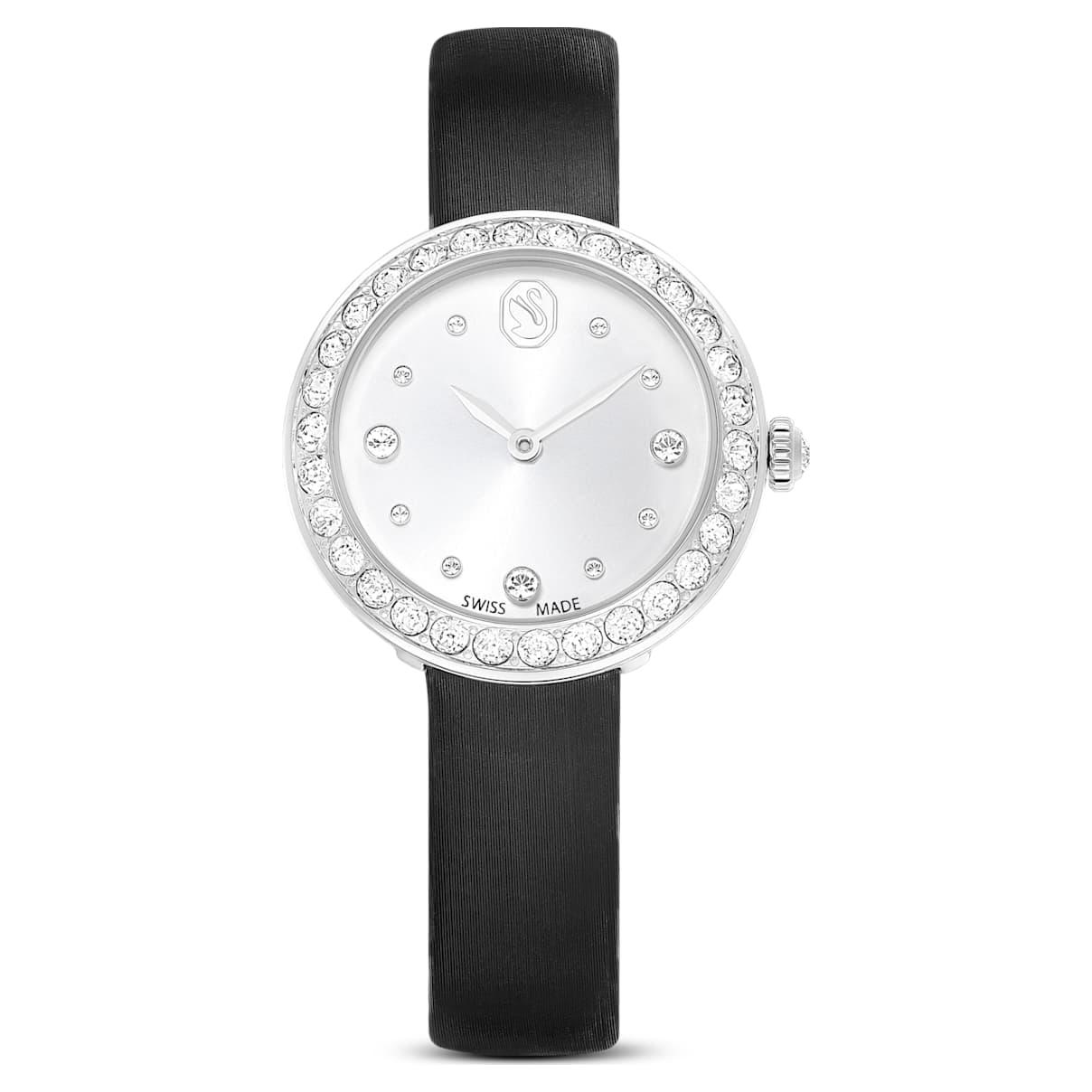 Swarovski Matrix Tennis Watch in White | Lyst UK