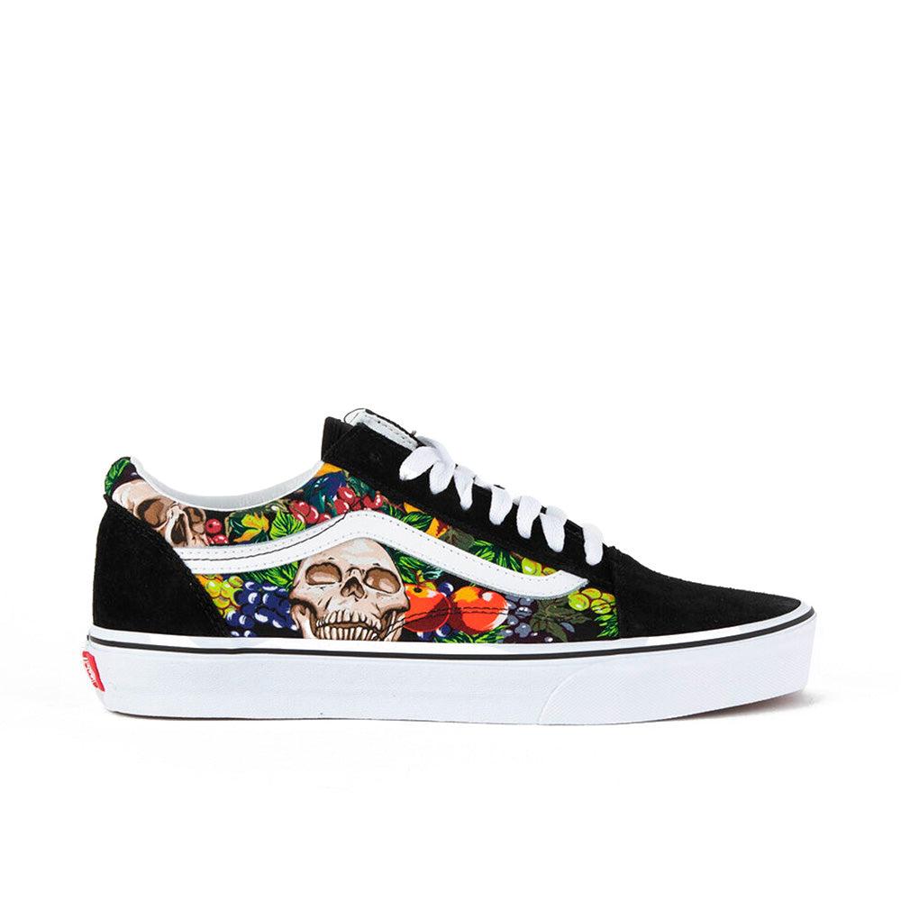 Vans U Old Skool Fruit Skull In Blue Lyst