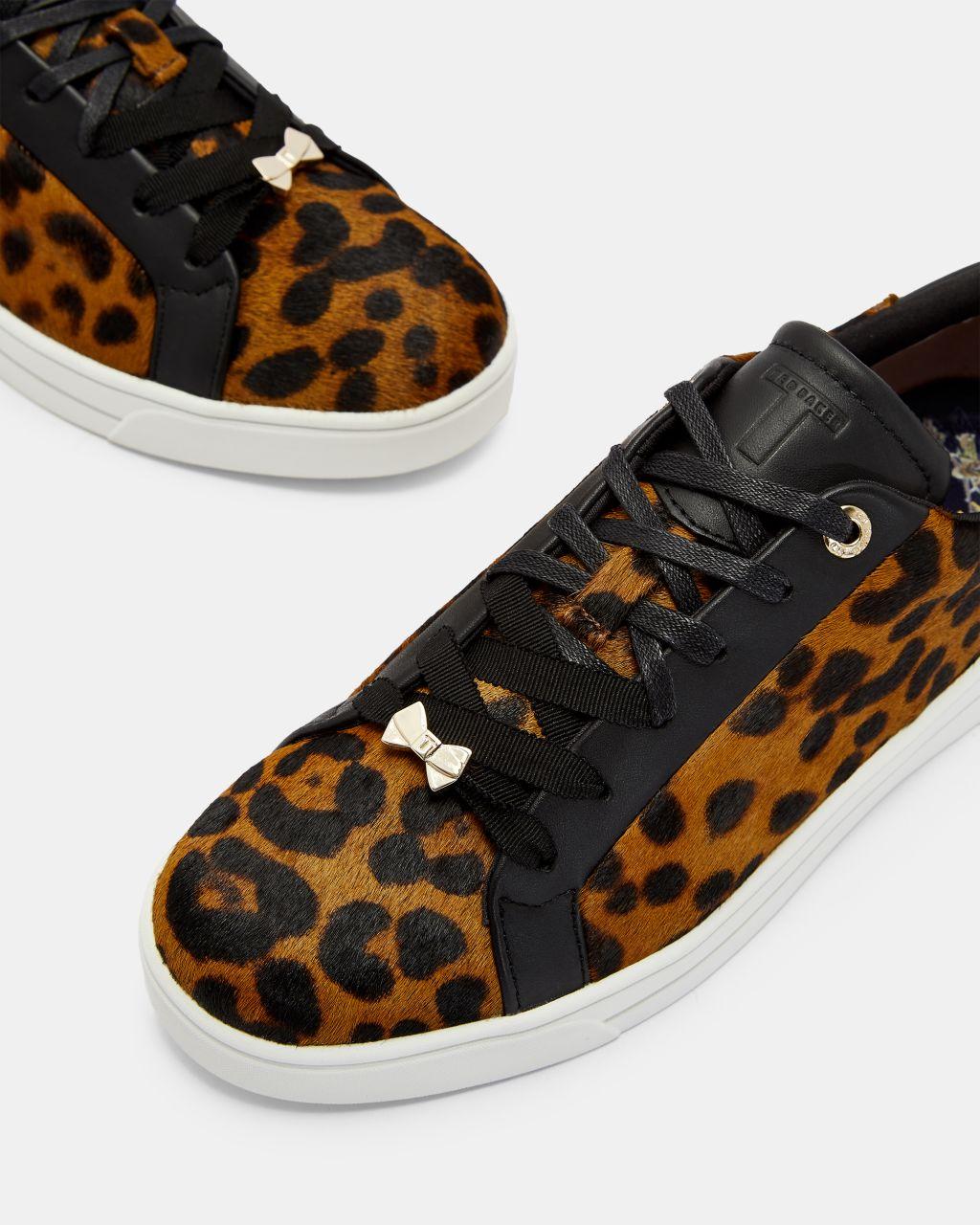 Buy ted baker leopard print trainers cheap online