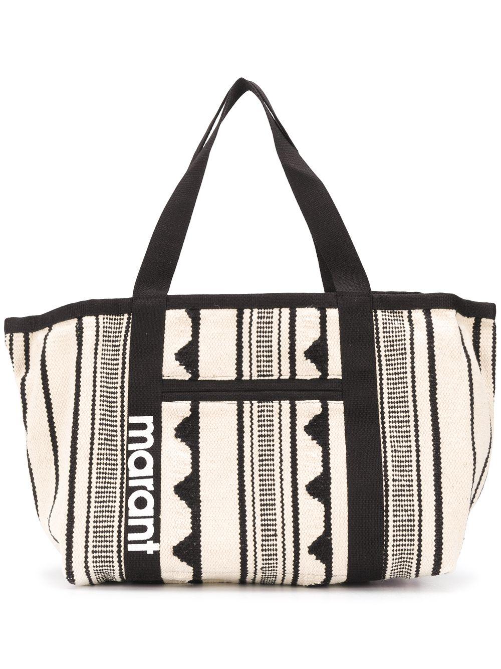 Isabel Marant Darwen Tote Bag in White | Lyst