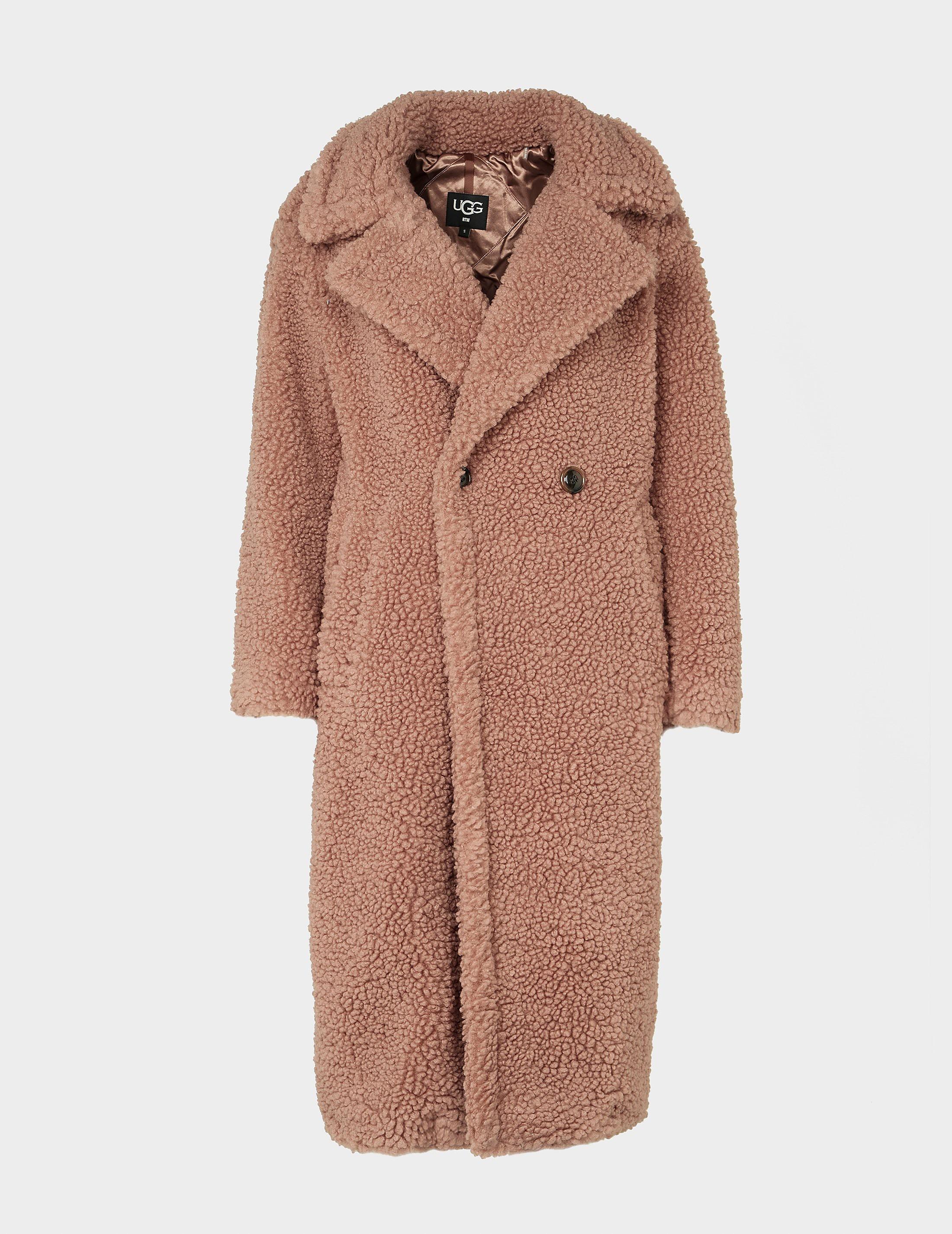 UGG GERTRUDE LONG TEDDY COAT - apniyojana.com