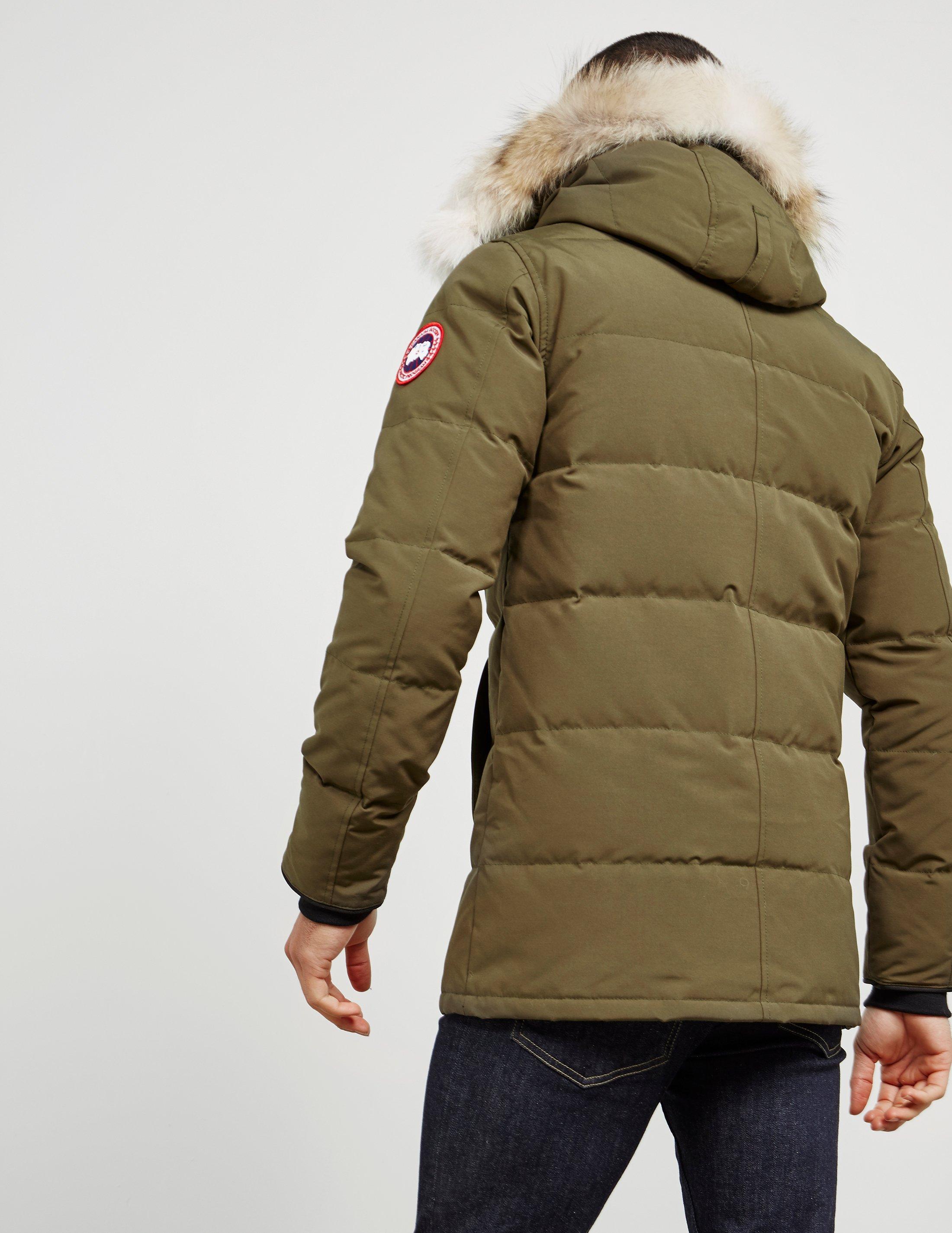 Canada Goose Goose Carson Padded Parka Jacket Khaki in Natural for Men ... Canada Goose Goose Carson Padded Parka Jacket Khaki in Natural for Men ...