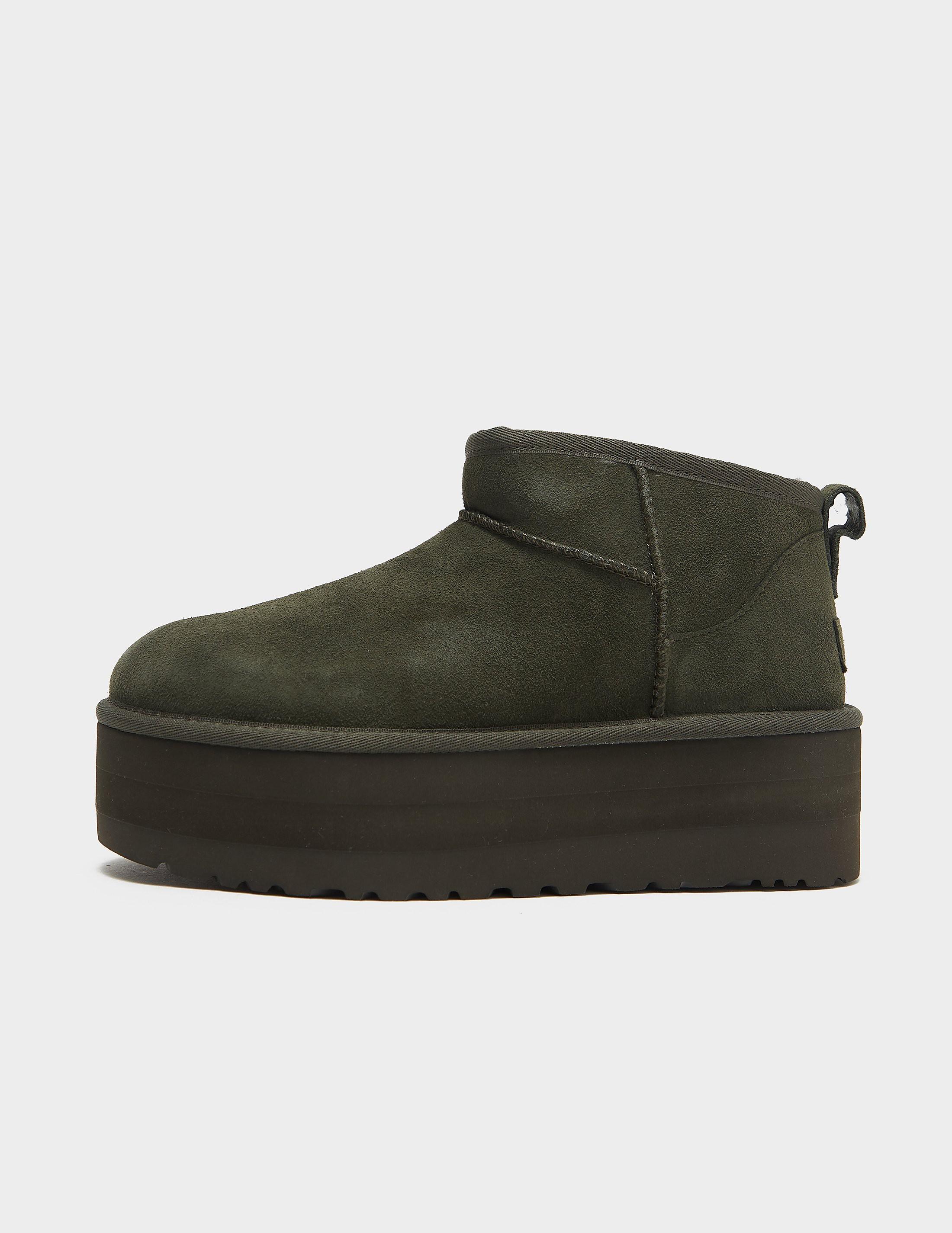 UGG Classic Ultra Mini Platform Boots in Green | Lyst UGG Classic Ultra Mini Platform Boots in Green | Lyst