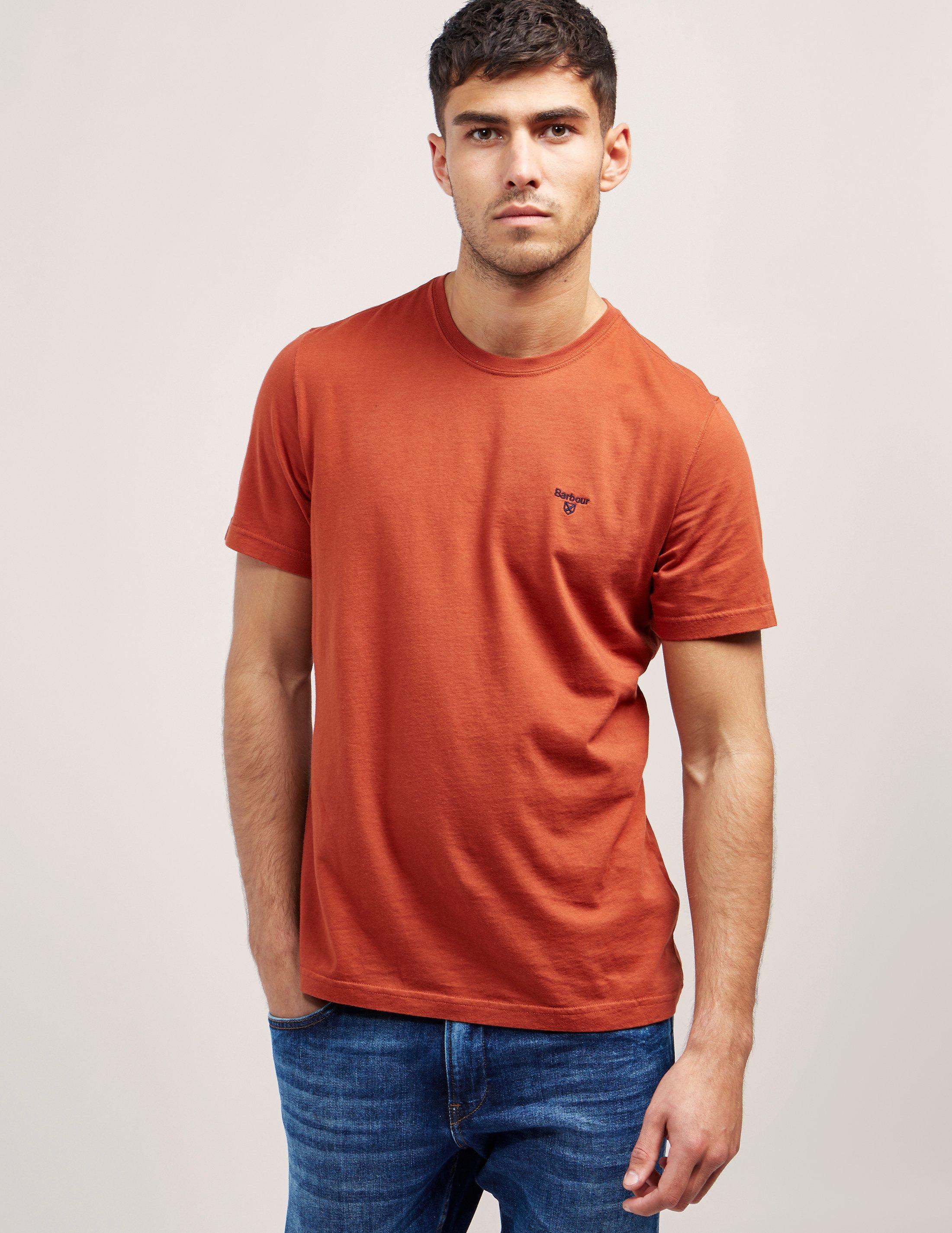Red Athletic Mens Shirts