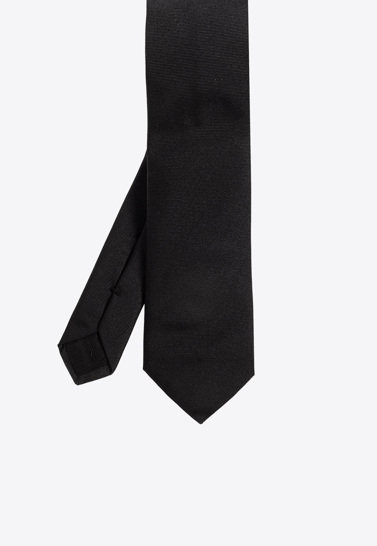 Versace 90S Vintage Logo Silk Tie in Black for Men | Lyst