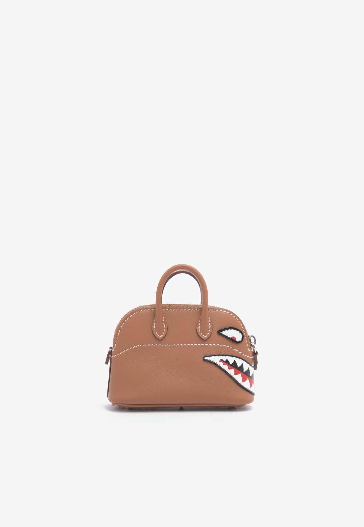 Hermès Bolide Shark Bag Charm in Pink | Lyst