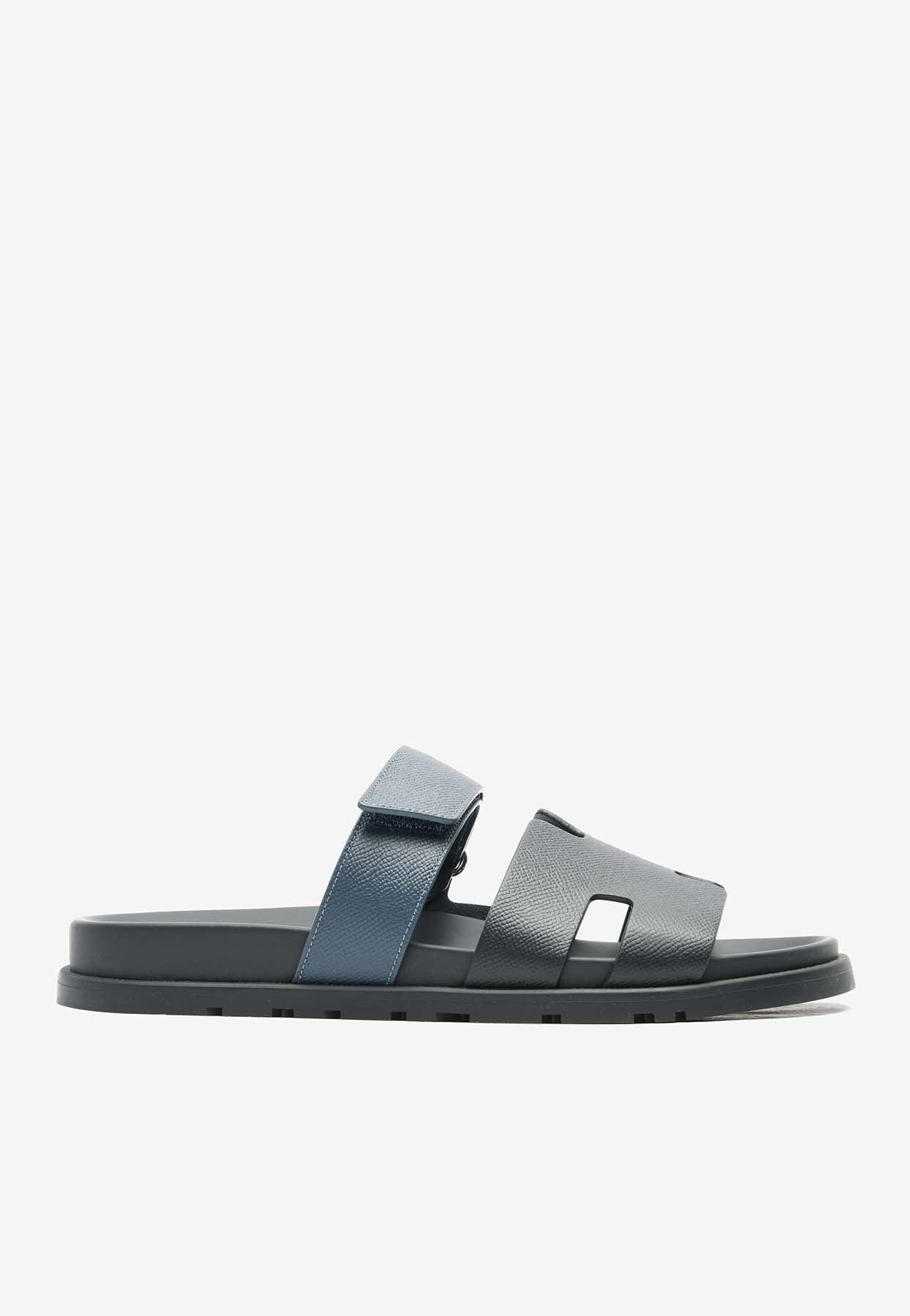 Hermès Chypre Sandals in White for Men | Lyst