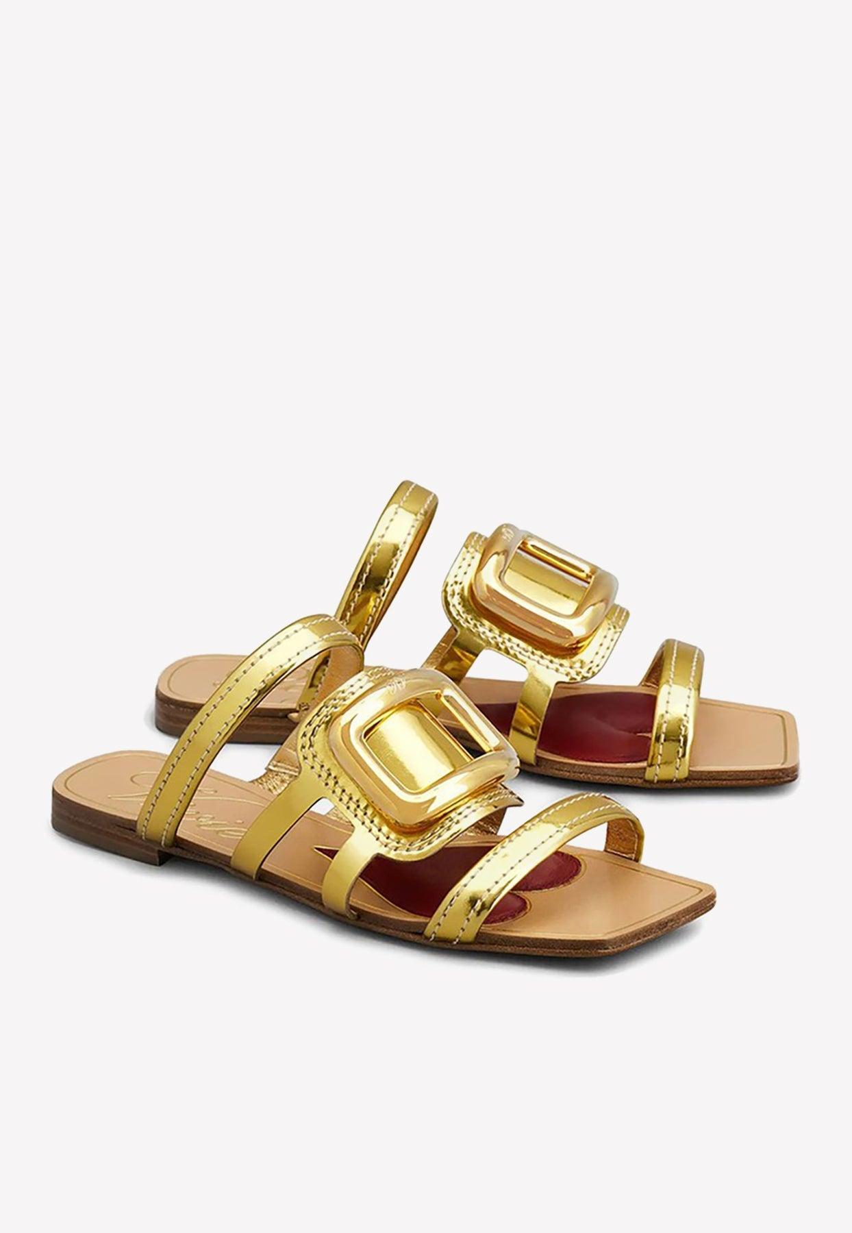 Yellow Gladiator Sandals