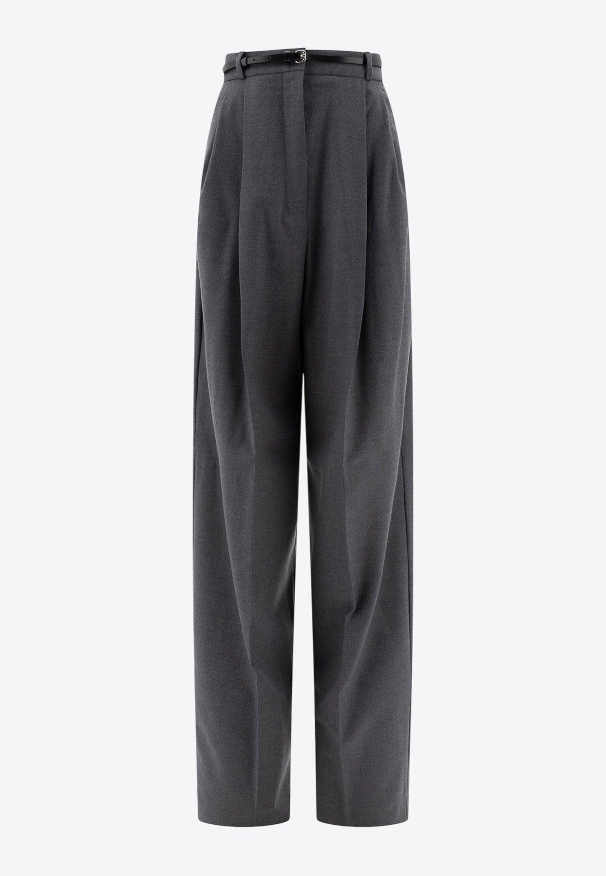 Sportmax Kiens Oversized Pants in Gray | Lyst Sportmax Kiens Oversized Pants in Gray | Lyst