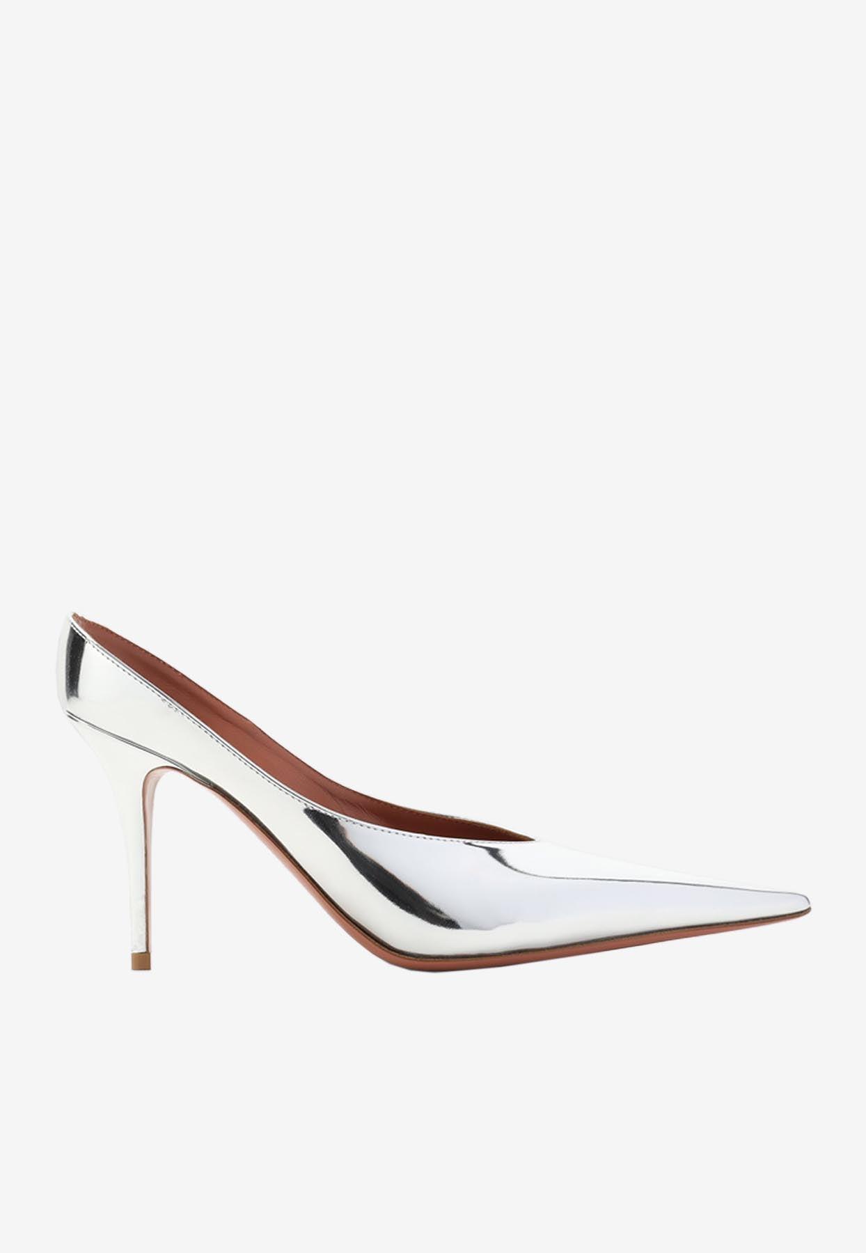 AMINA MUADDI Anok 90 Mules in White | Lyst