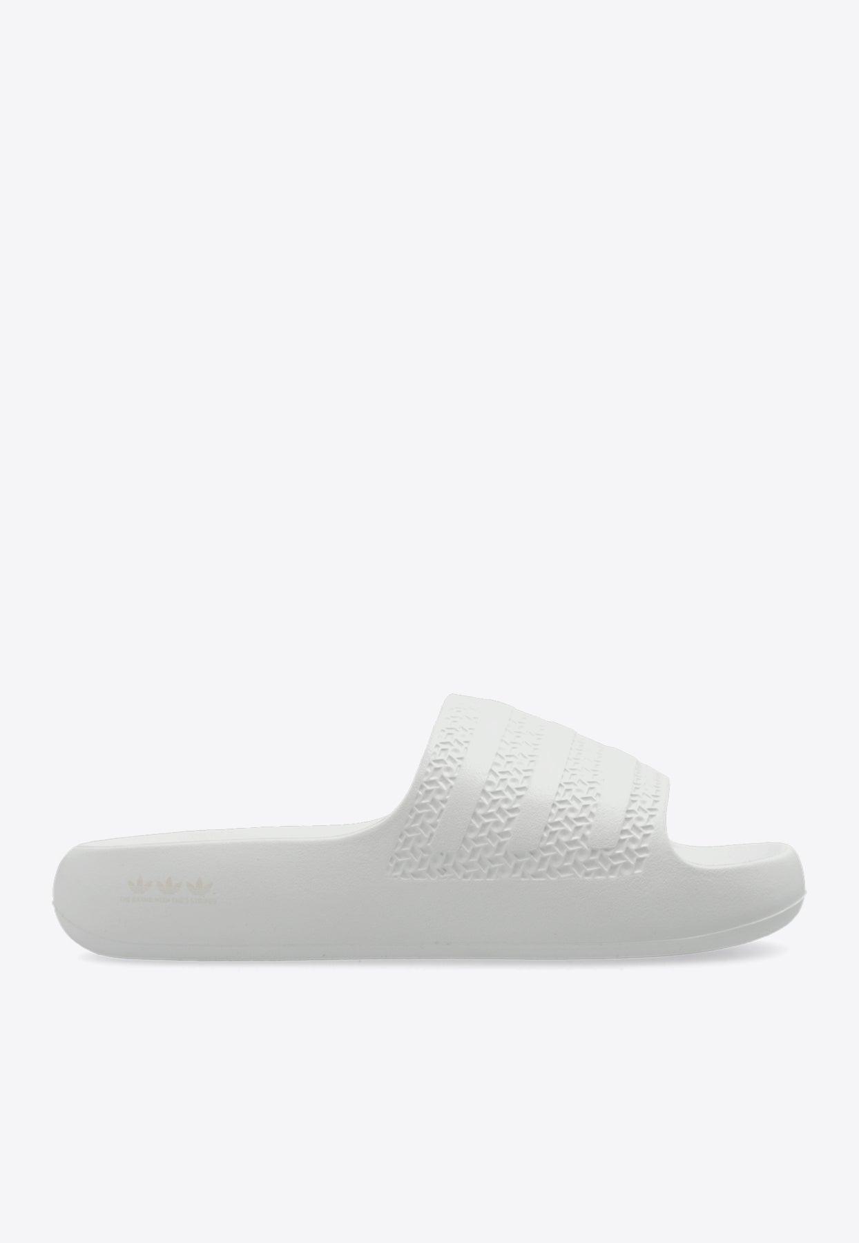 adidas Originals Adilette Ayoon Rubber Slides in White | Lyst