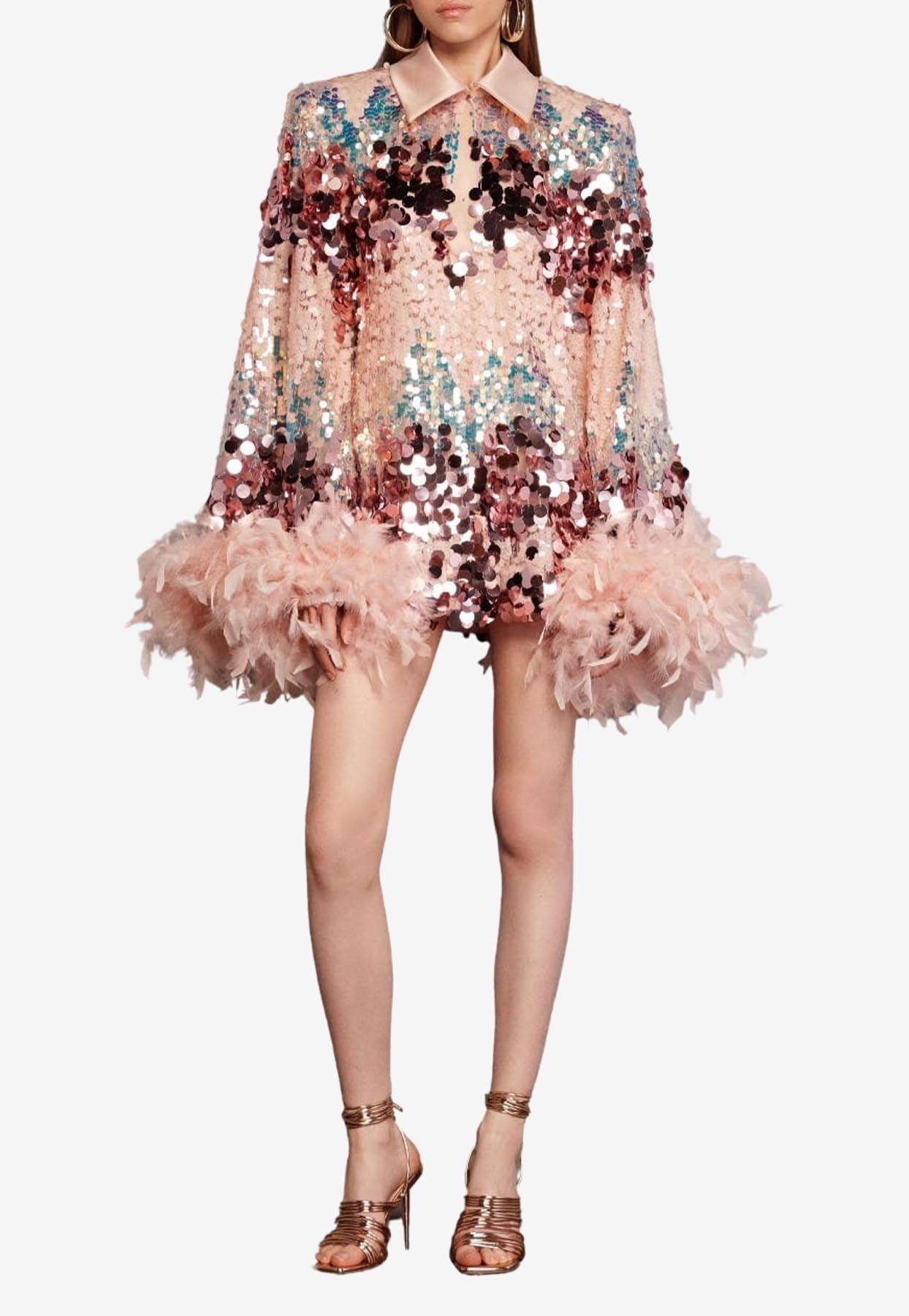 Bronx and Banco Farah Rose Sequins Mini Dress in Red | Lyst Bronx and Banco Farah Rose Sequins Mini Dress in Red | Lyst