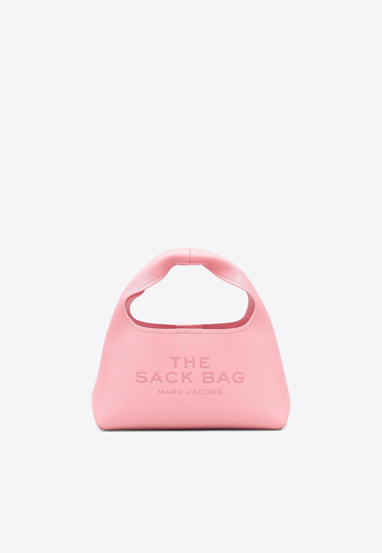 Marc Jacobs The Mini Sack Logo Tote Bag in Pink | Lyst