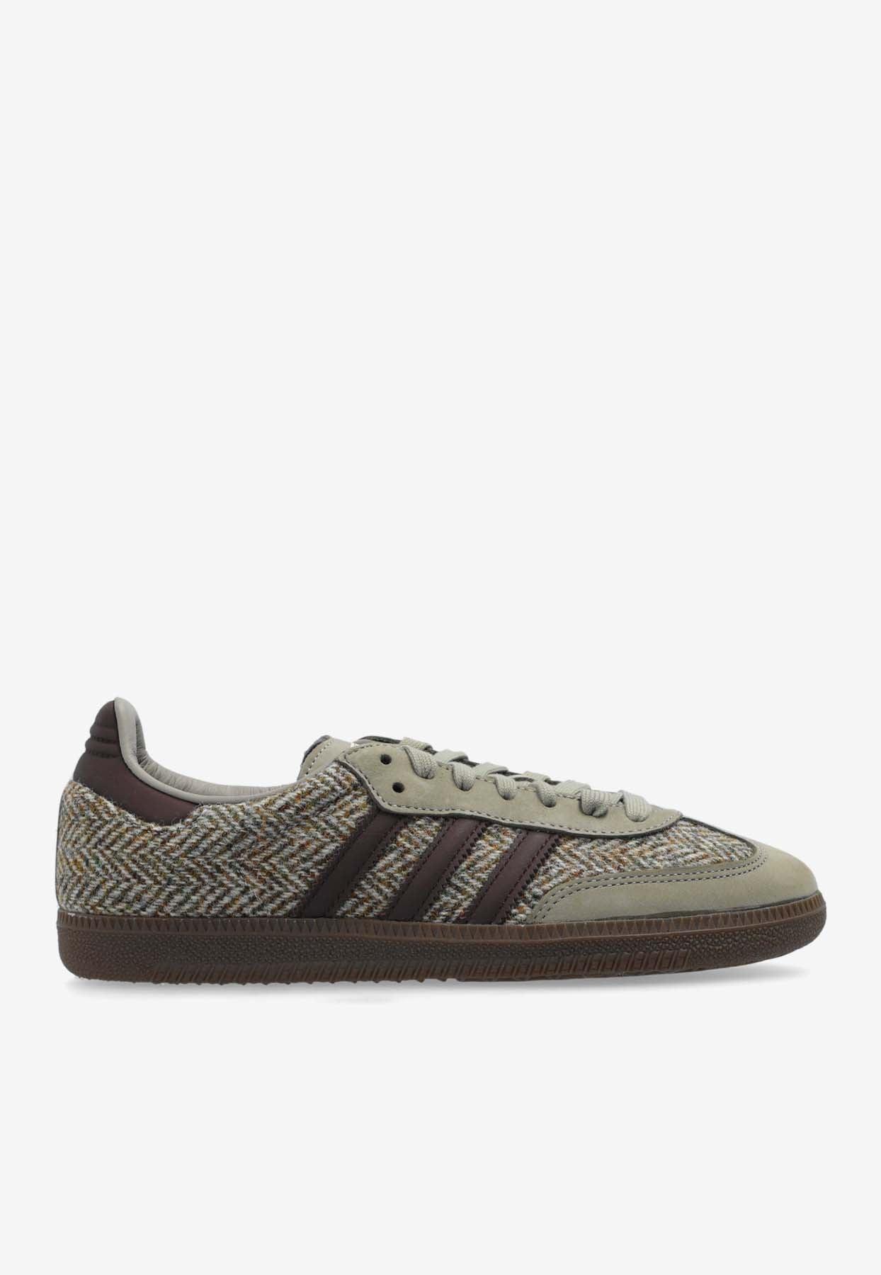 adidas Originals Samba Og Low-Top Tweed Sneakers in Gray for Men | Lyst
