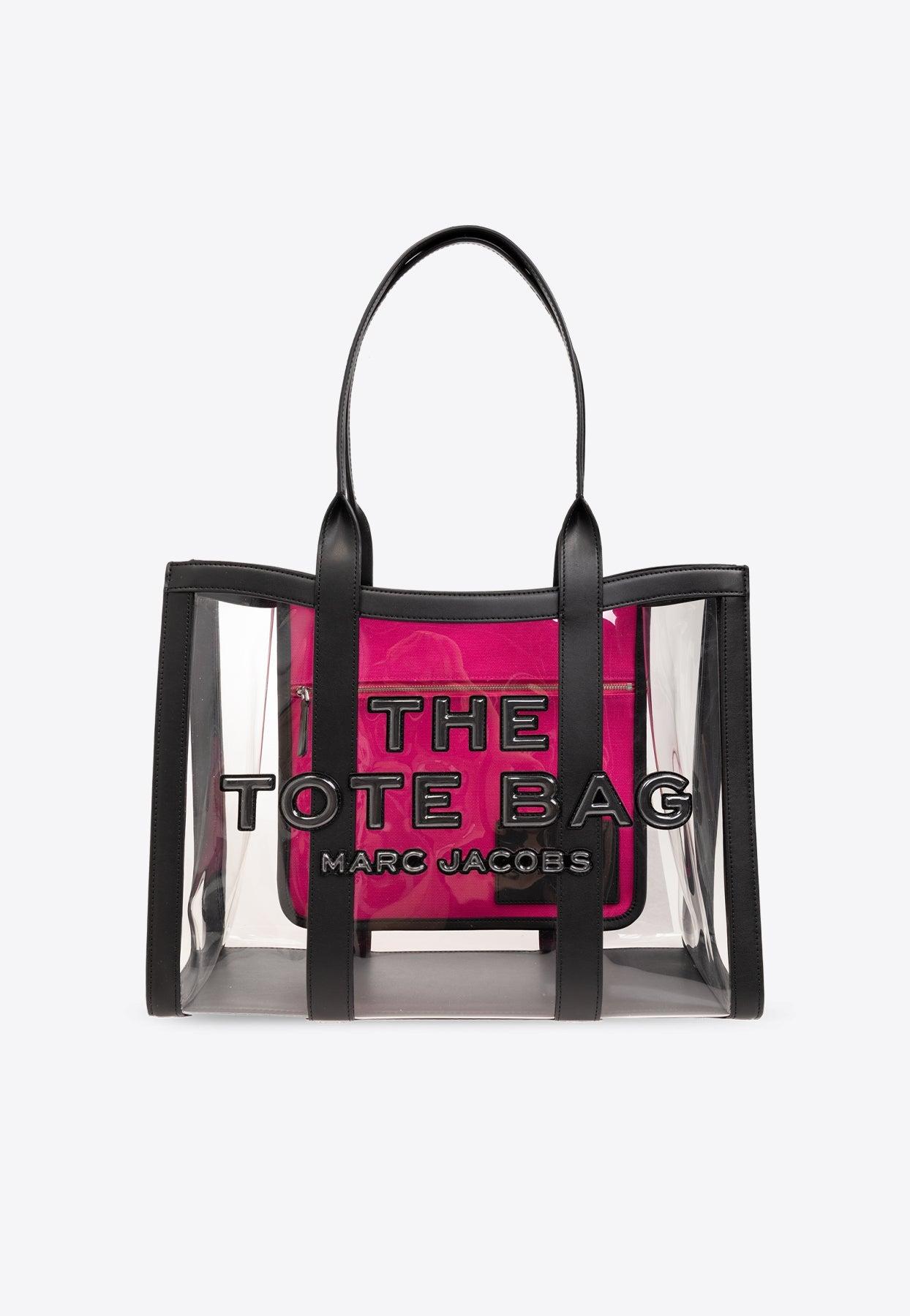 Marc Jacobs Large Clear Tote Bag in Red | Lyst